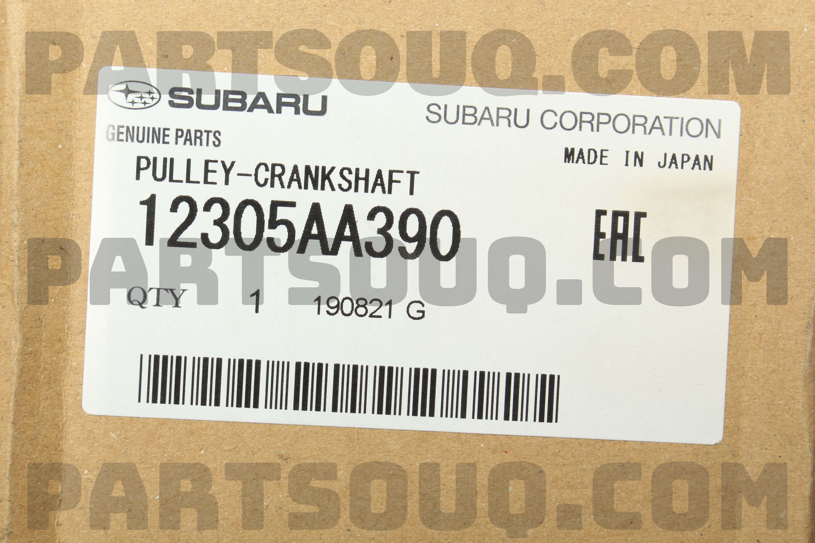 PULLEY-CRANKSHAFT 12305AA390 | Subaru Parts | PartSouq