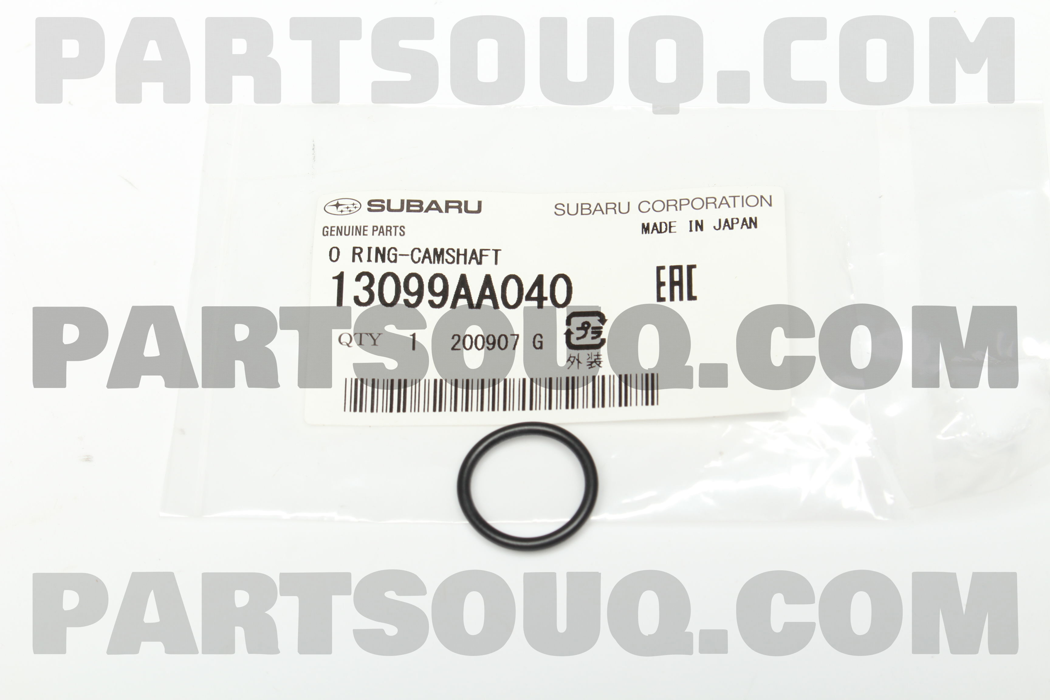 PB001124 O RING CAMSHAFT 13099AA040 | Subaru Parts | PartSouq