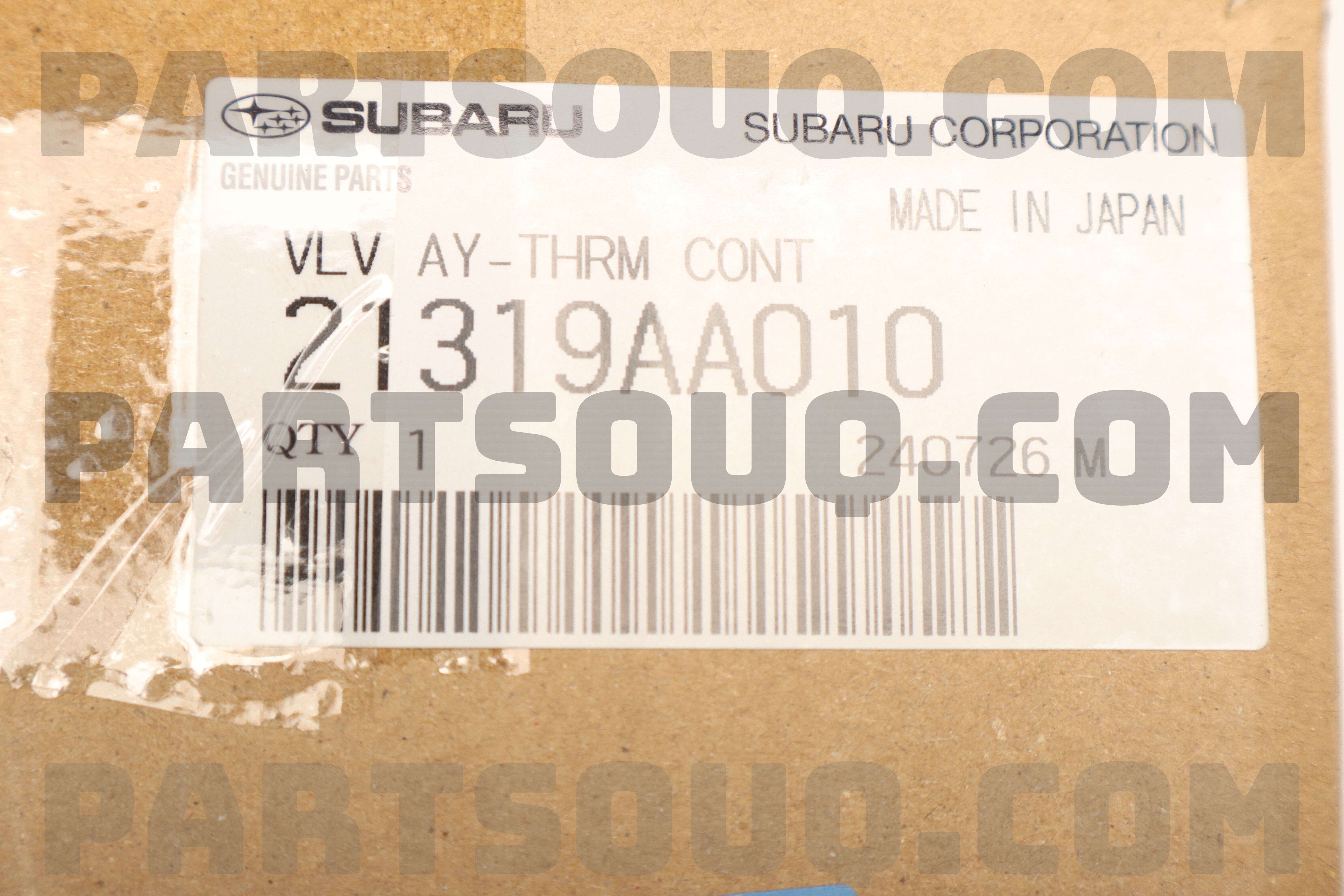 VLV AY-THRM CONT 21319AA010 | Subaru Parts | PartSouq