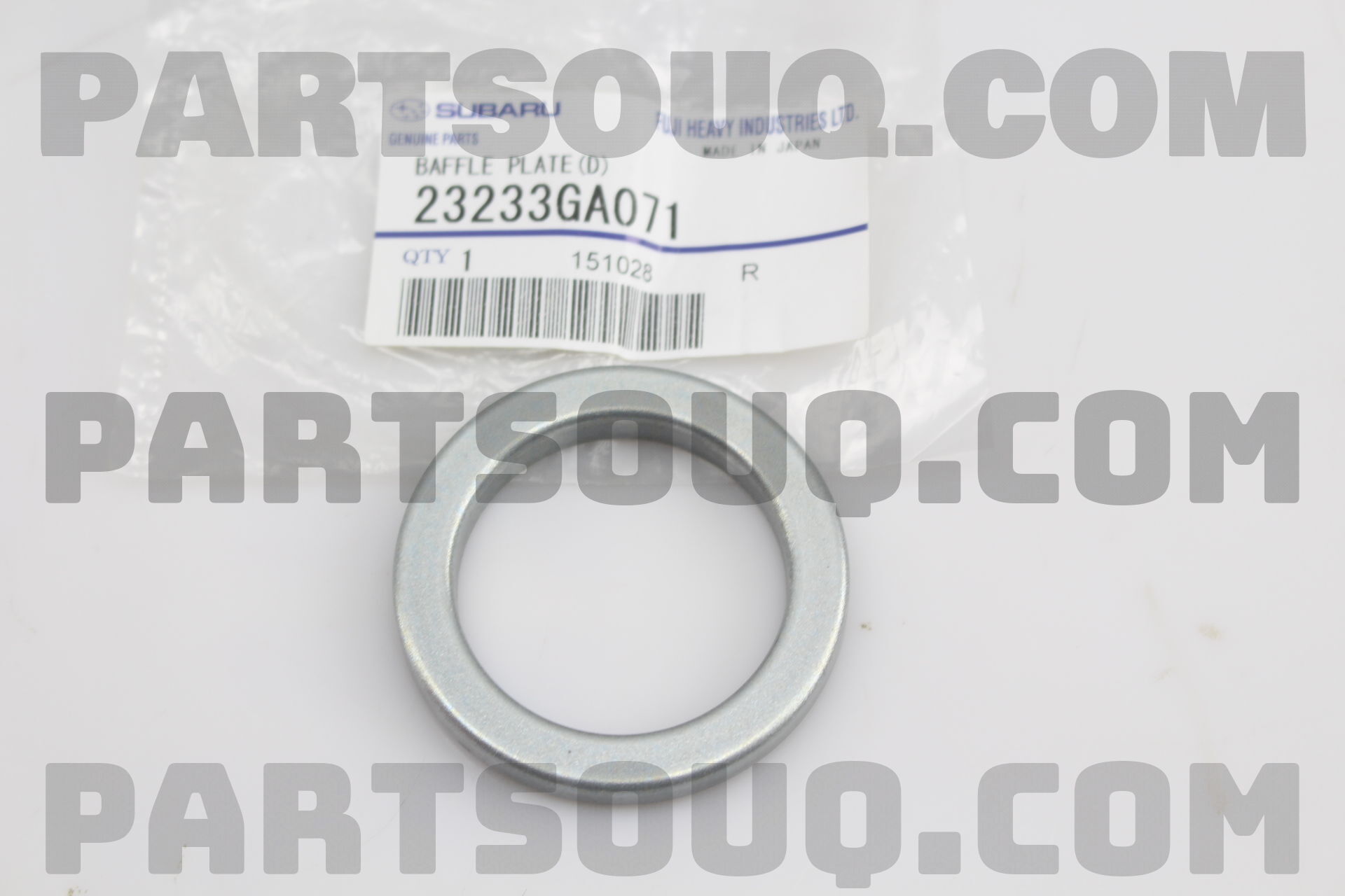 BAFFLE PLATE(D) 23233GA071 | Subaru Parts | PartSouq