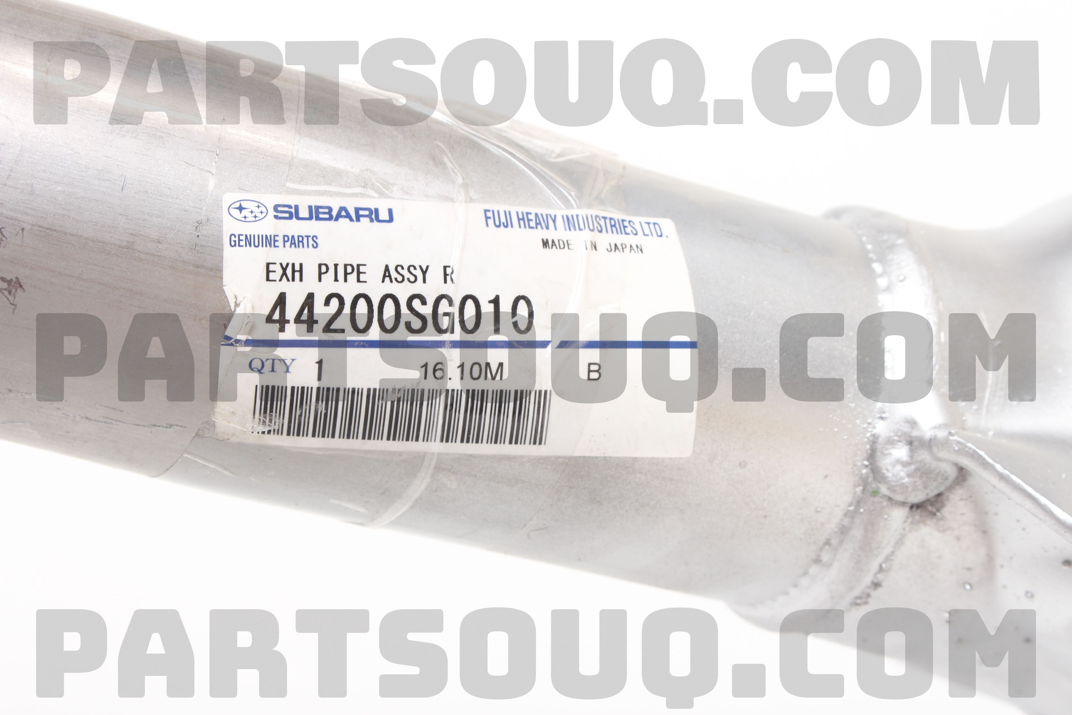 EXH PIPE ASSY R 44200SG010 | Subaru Parts | PartSouq