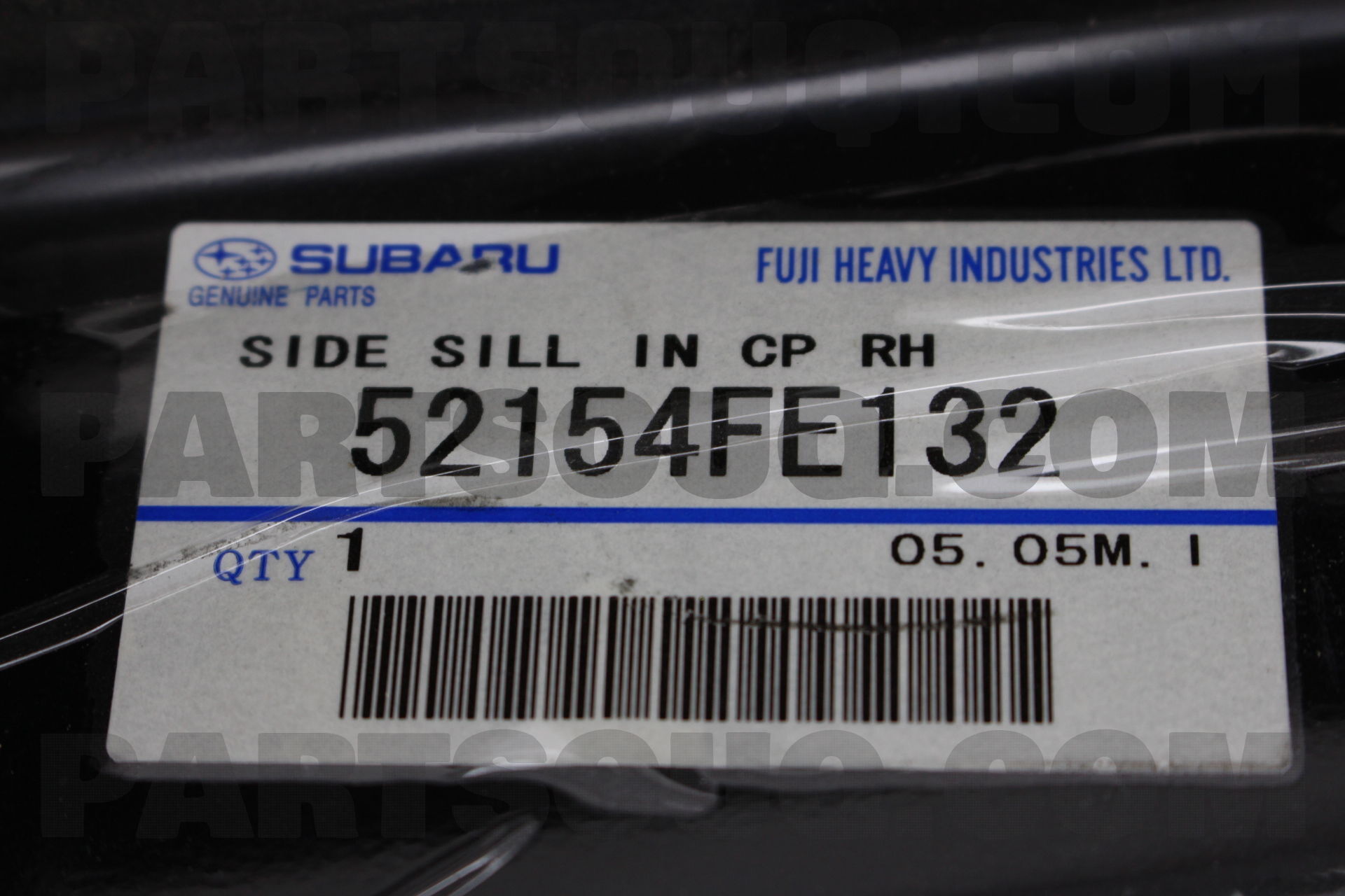 SIDE SILL IN CP RH 52154FE132 | Subaru Parts | PartSouq