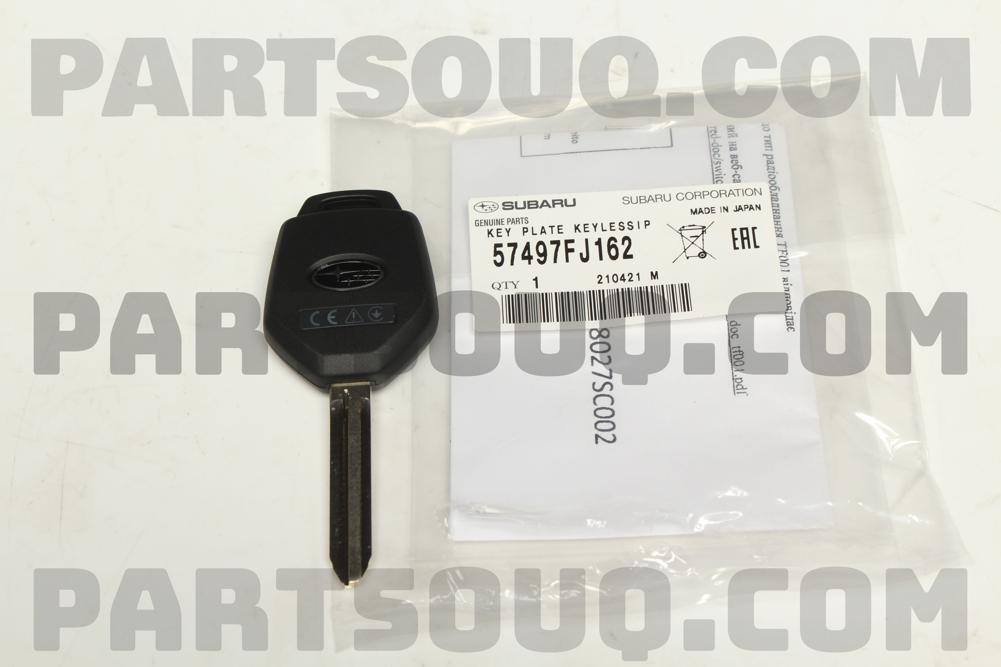 KEY PLATE KEYLESSIP 57497FJ160 | Subaru Parts | PartSouq