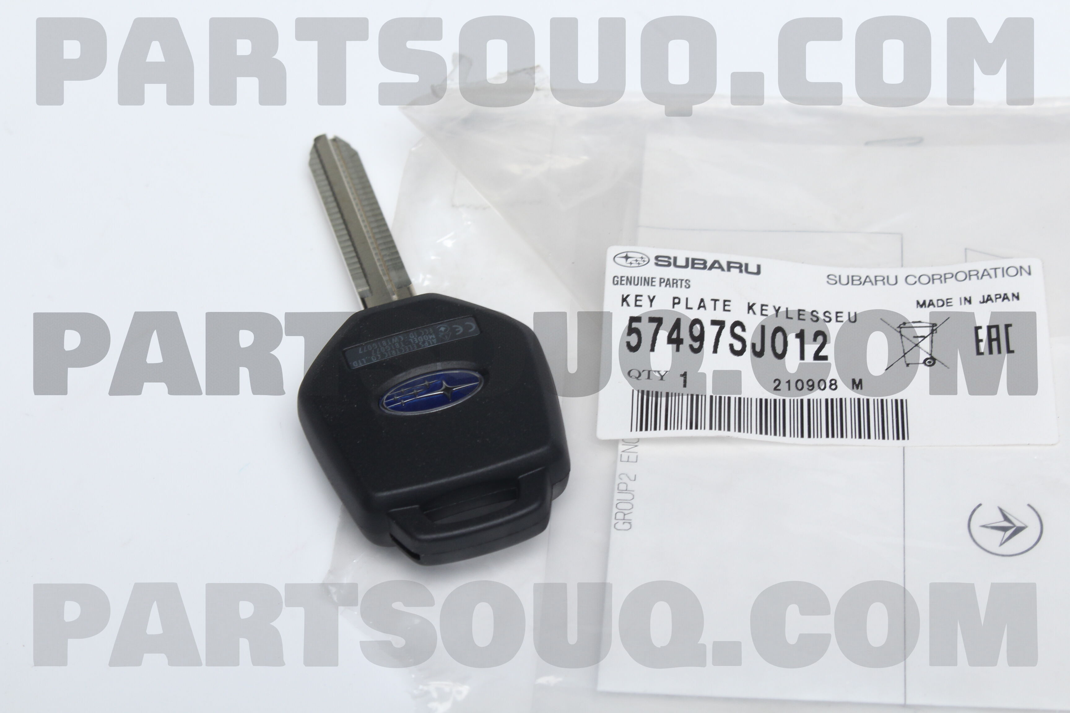 KEY PLATE KEYLESSEU 57497SJ010 | Subaru Parts | PartSouq