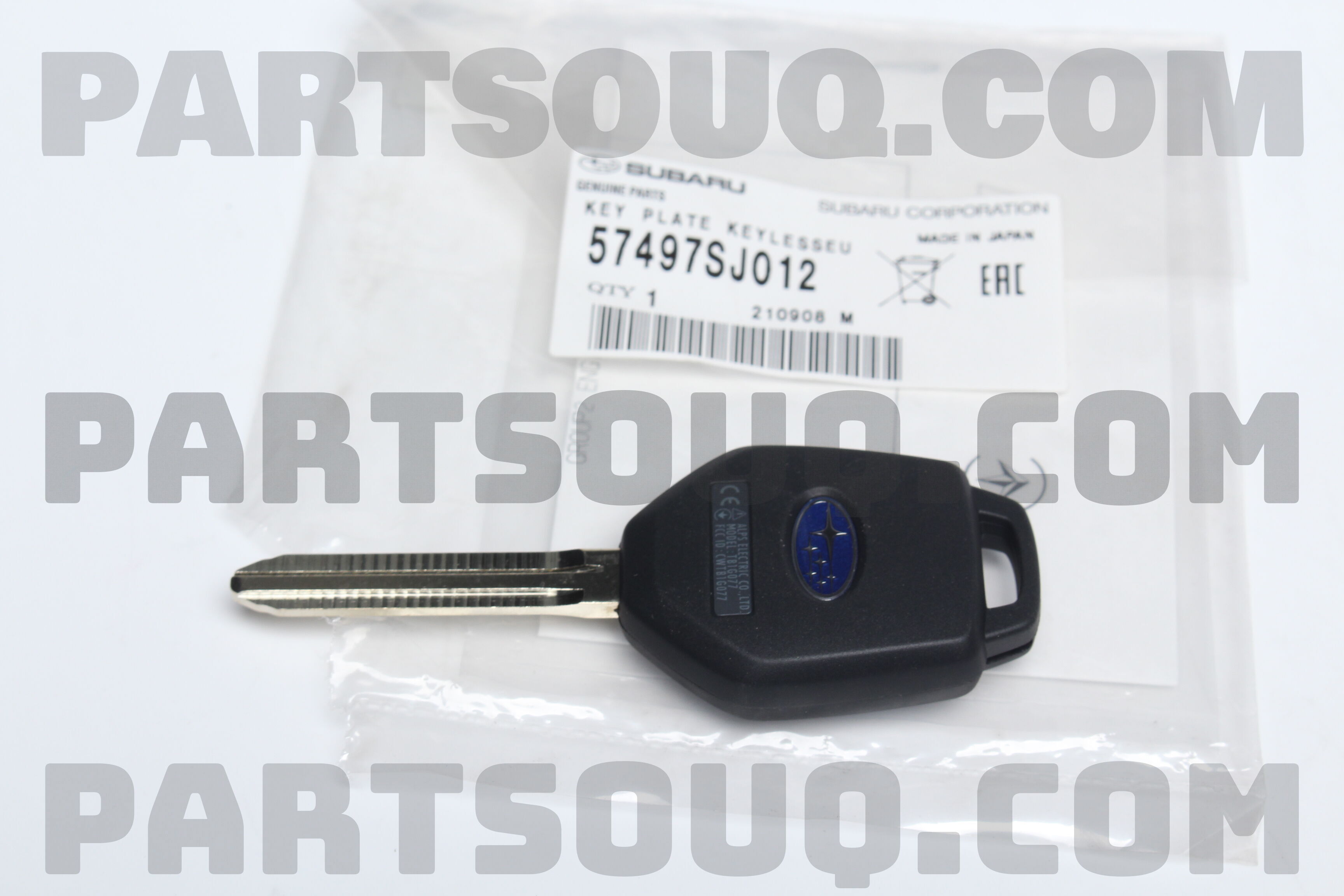 KEY PLATE KEYLESSEU 57497SJ010 | Subaru Parts | PartSouq