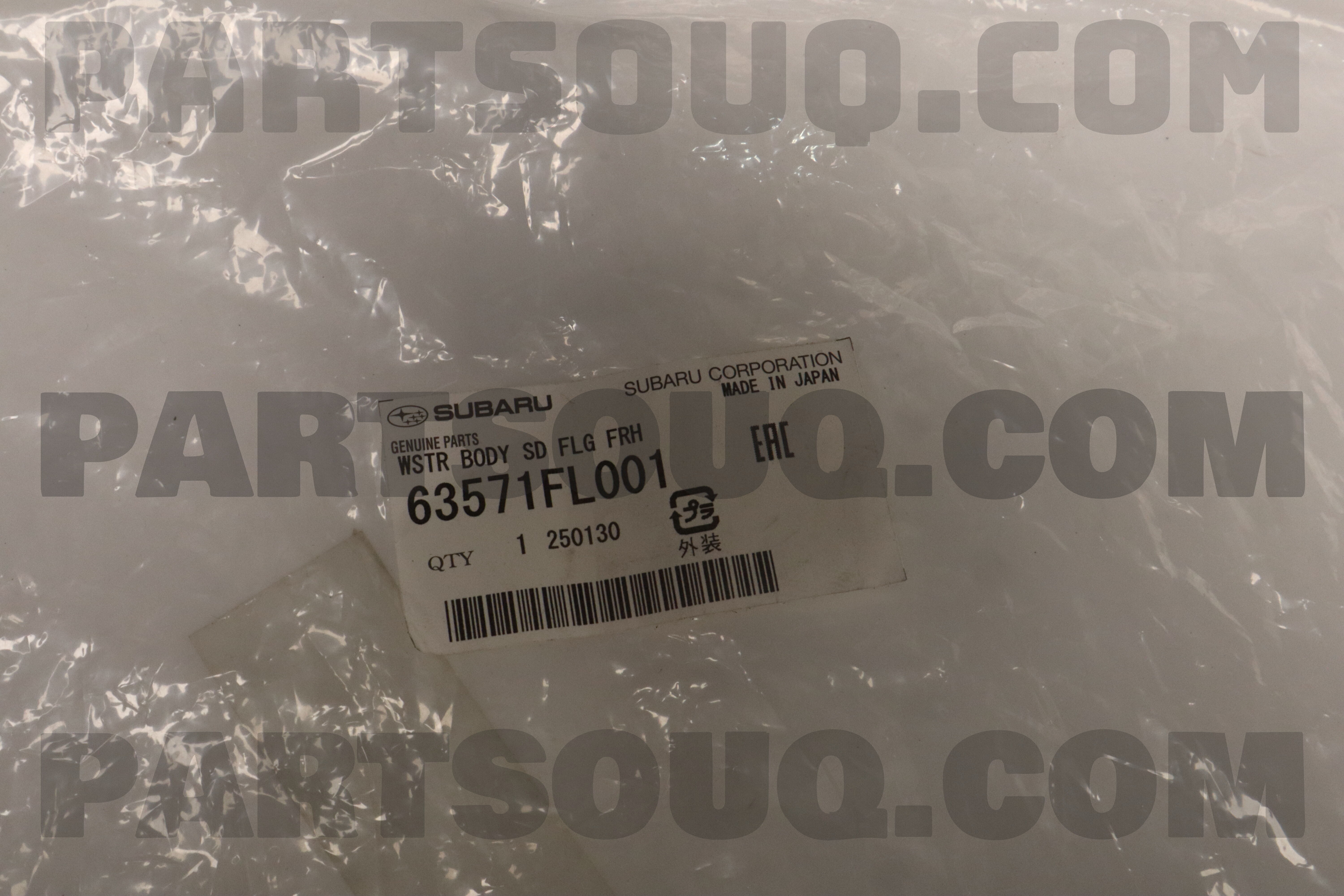 WSTR BODY SD FLG FRH 63571FL001 | Subaru Parts | PartSouq