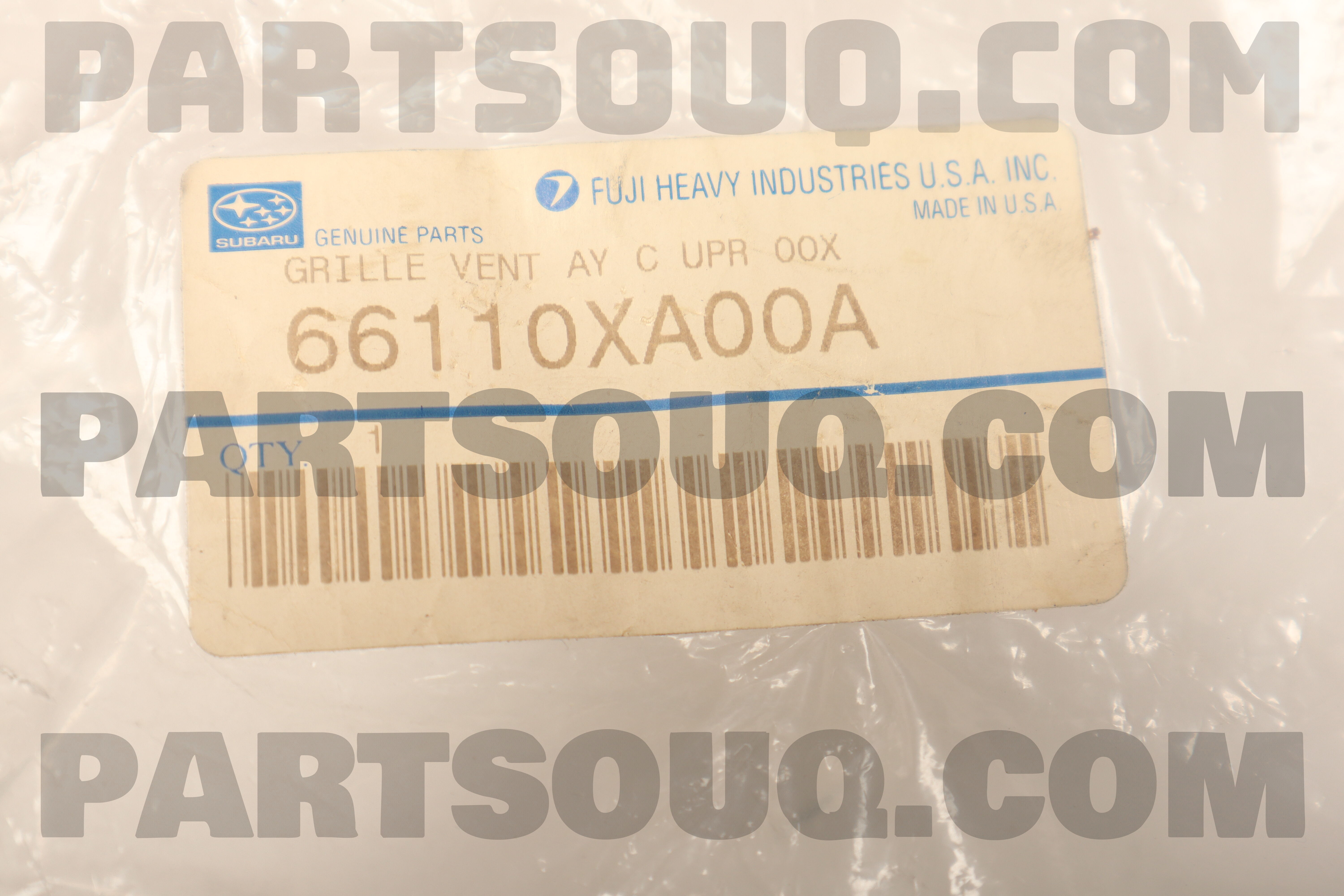 GRILLE VENT AY C UP 66110XA00A | Subaru Parts | PartSouq