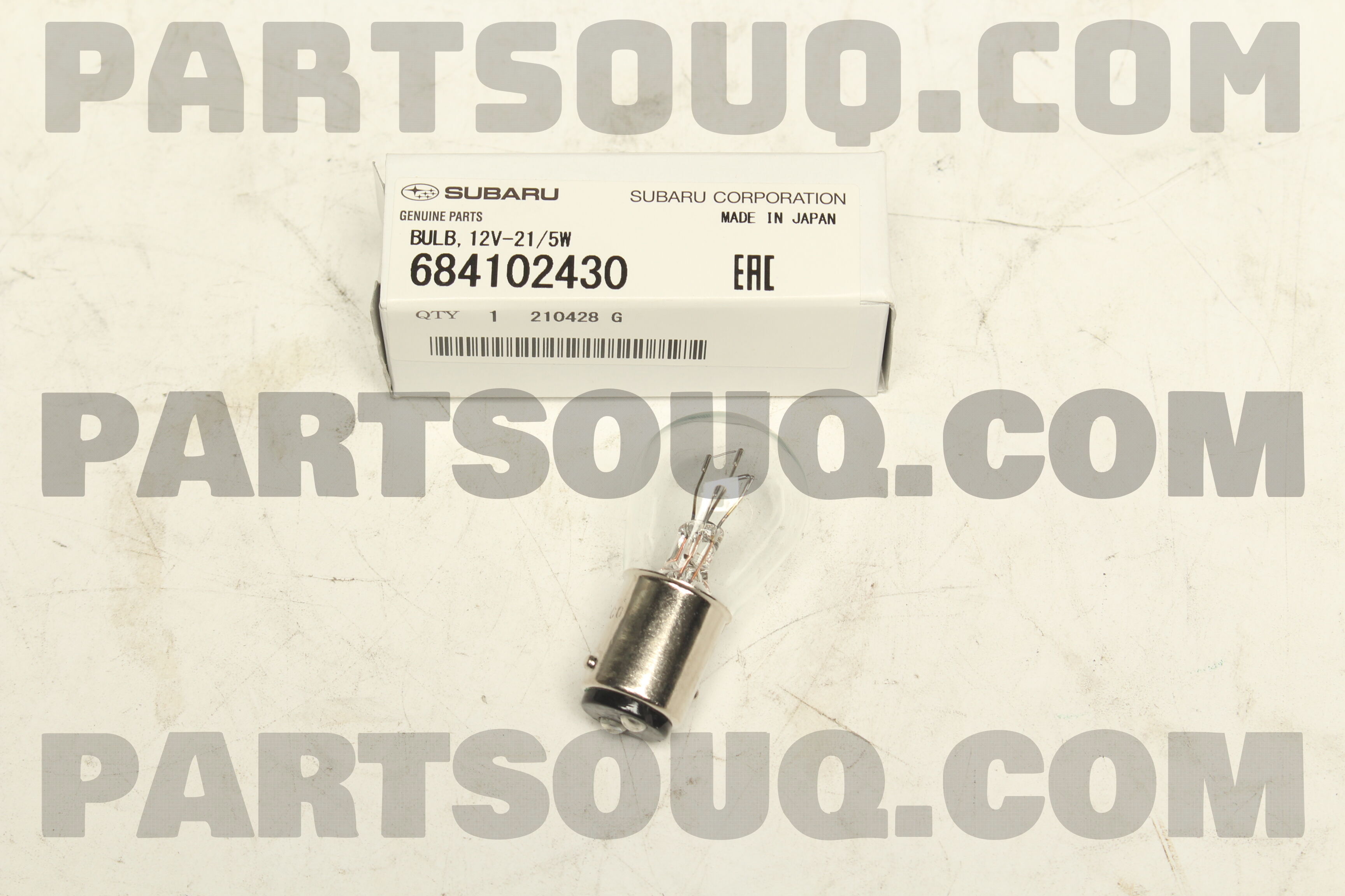 BULB 12V-21W/5W 784920140 | Subaru Parts | PartSouq