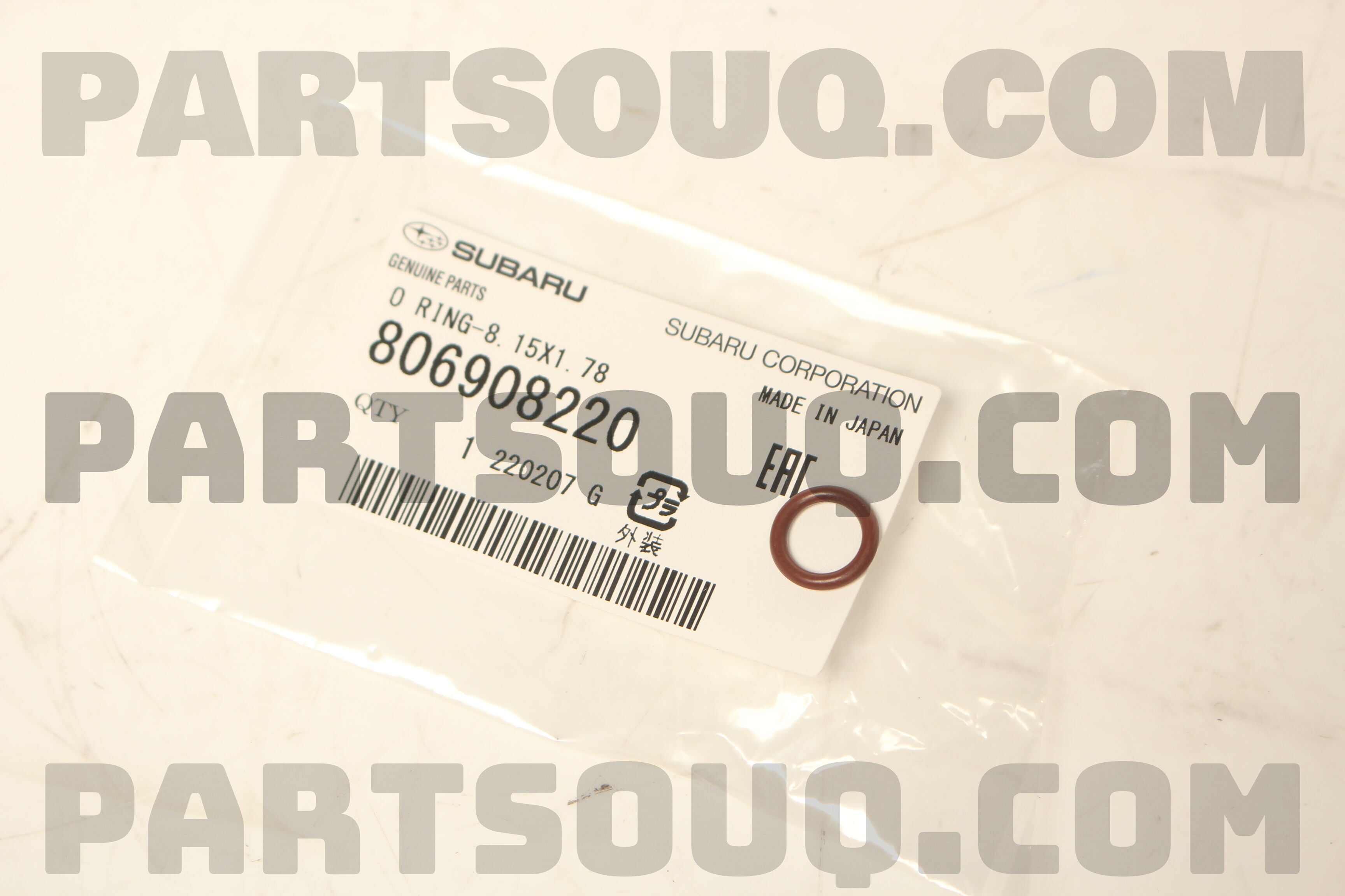 O RING-8.15X1.78 806908220 | Subaru Parts | PartSouq