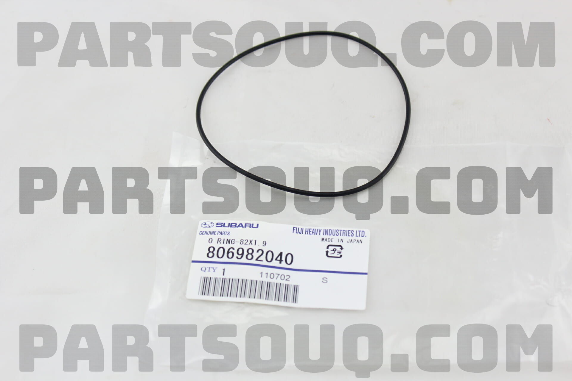 O RING-82X1.9 806982040 | Subaru Parts | PartSouq