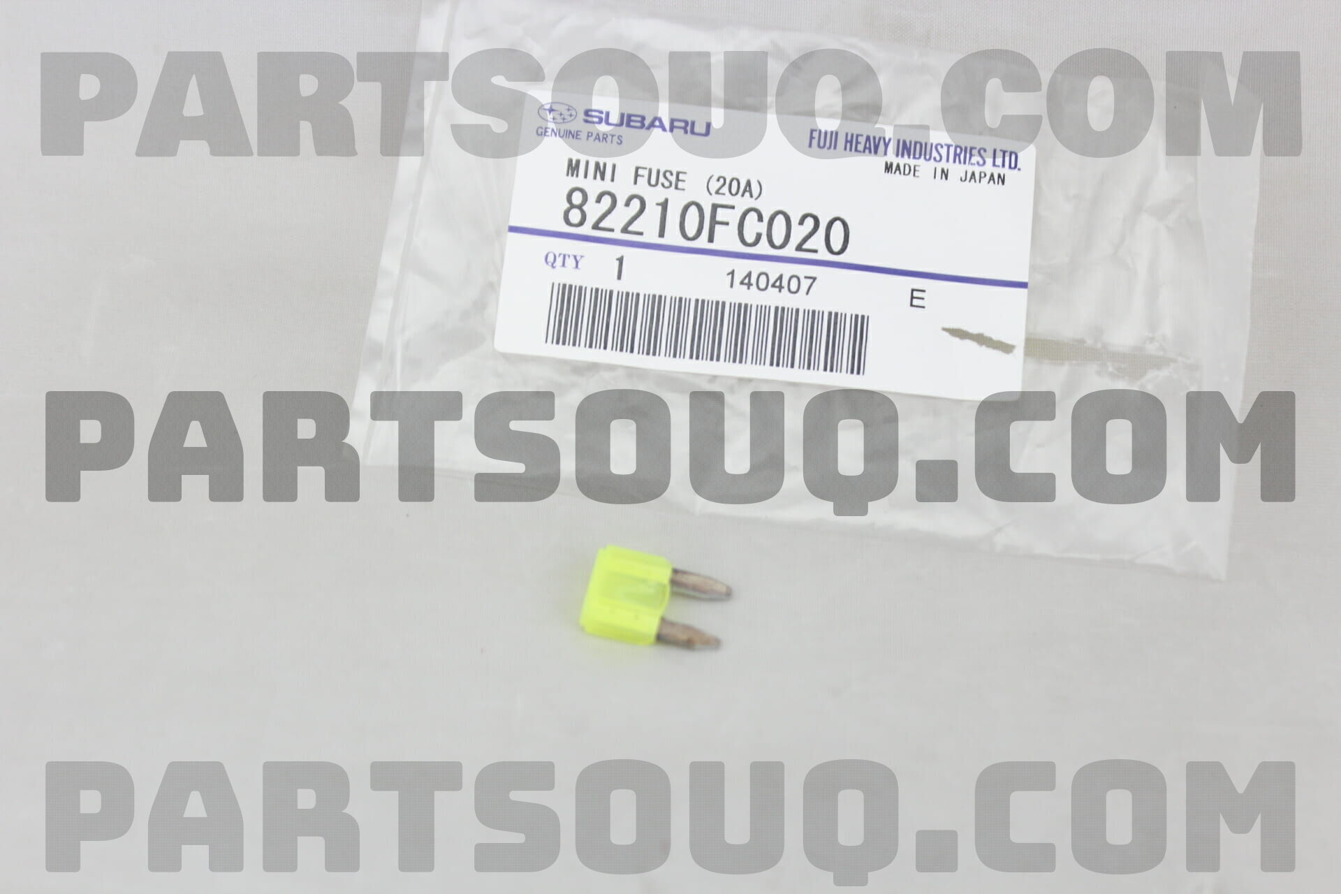 MINI FUSE 20A 82210AG20A | Subaru Parts | PartSouq