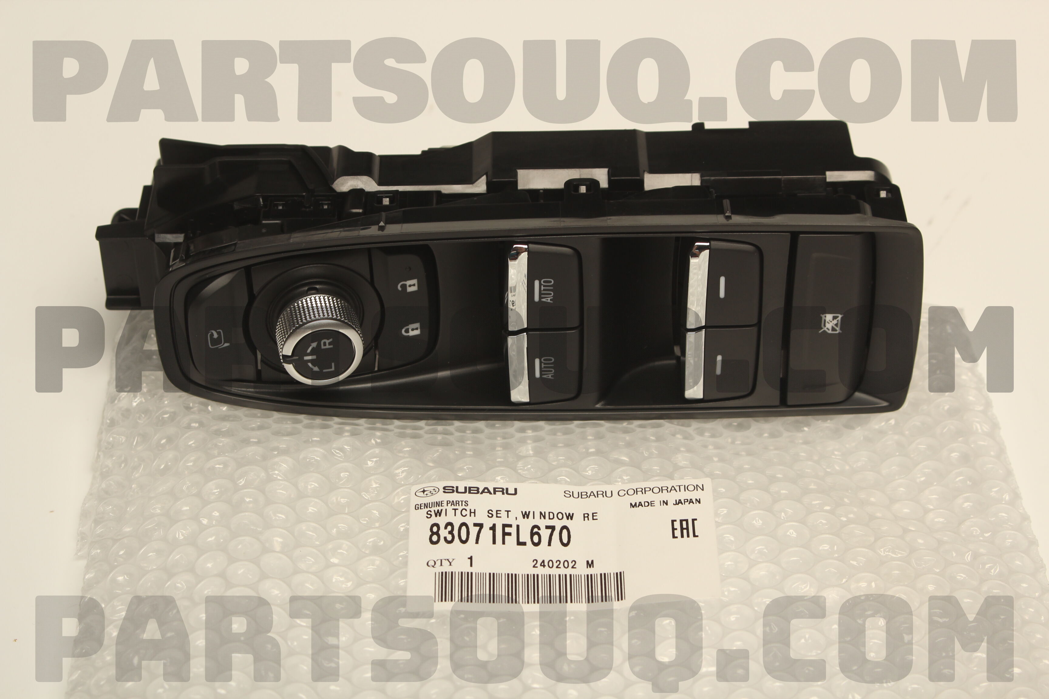 SW ASSY P W 83071FL670 | Subaru Parts | PartSouq