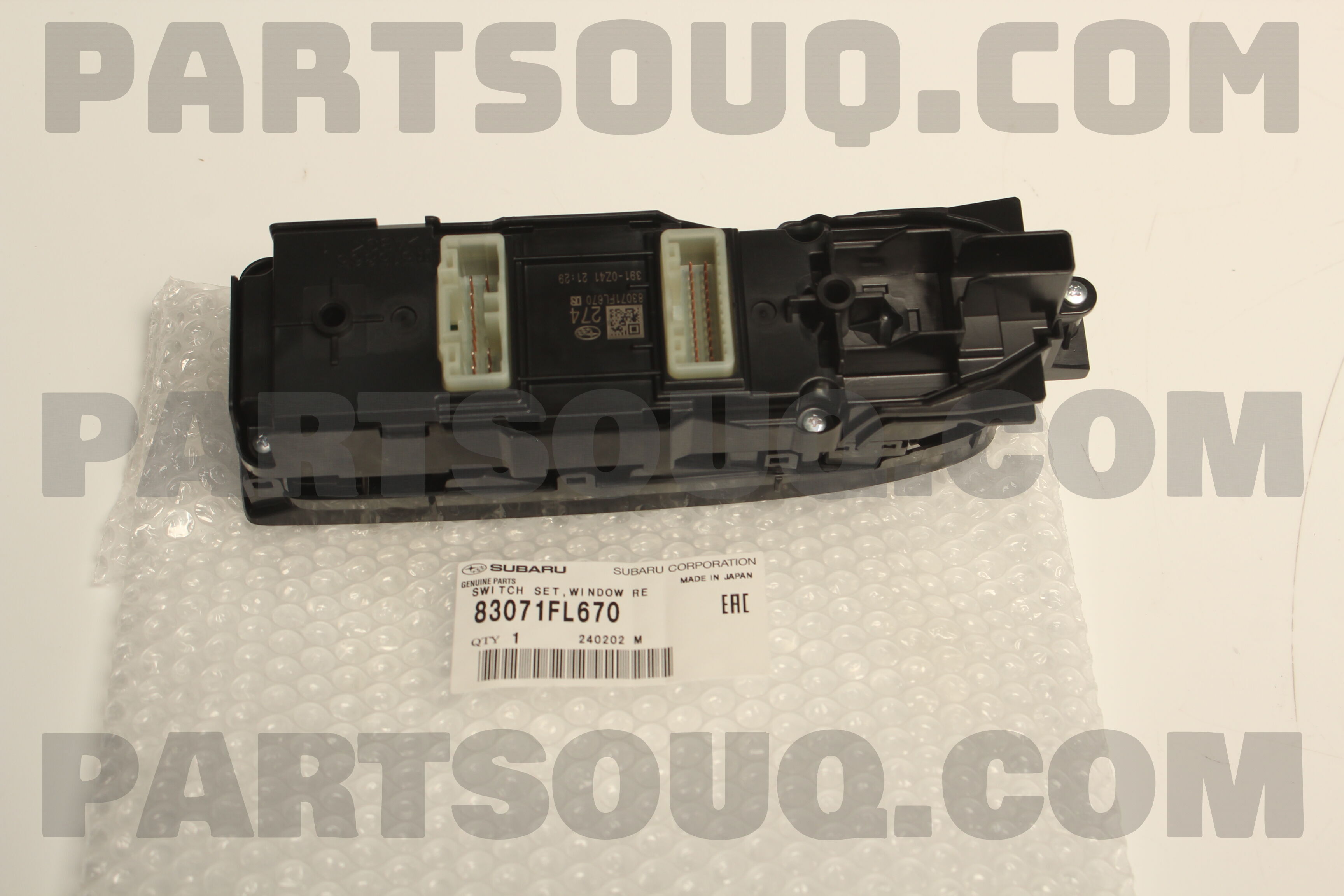 SW ASSY P W 83071FL670 | Subaru Parts | PartSouq