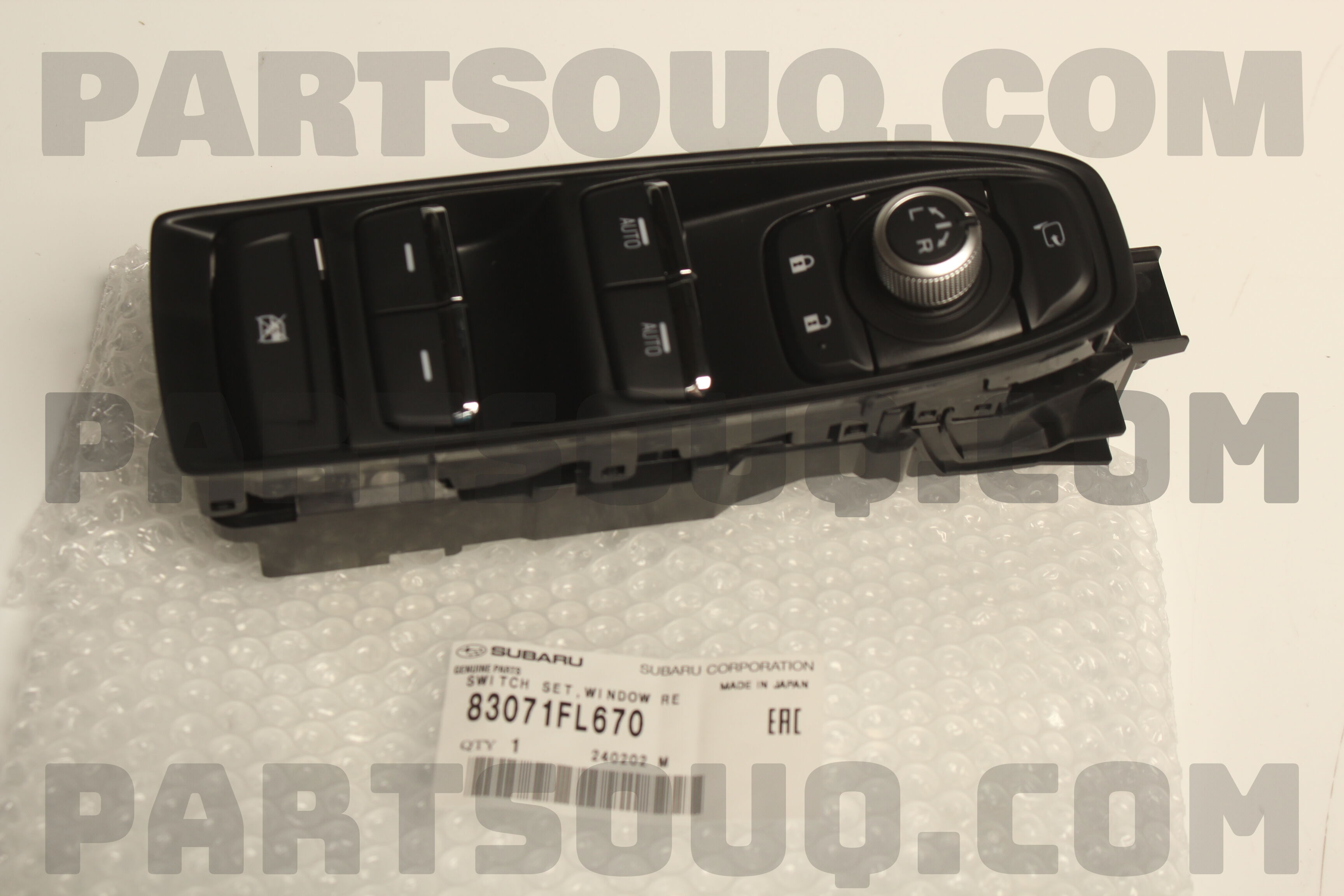 SW ASSY P W 83071FL670 | Subaru Parts | PartSouq