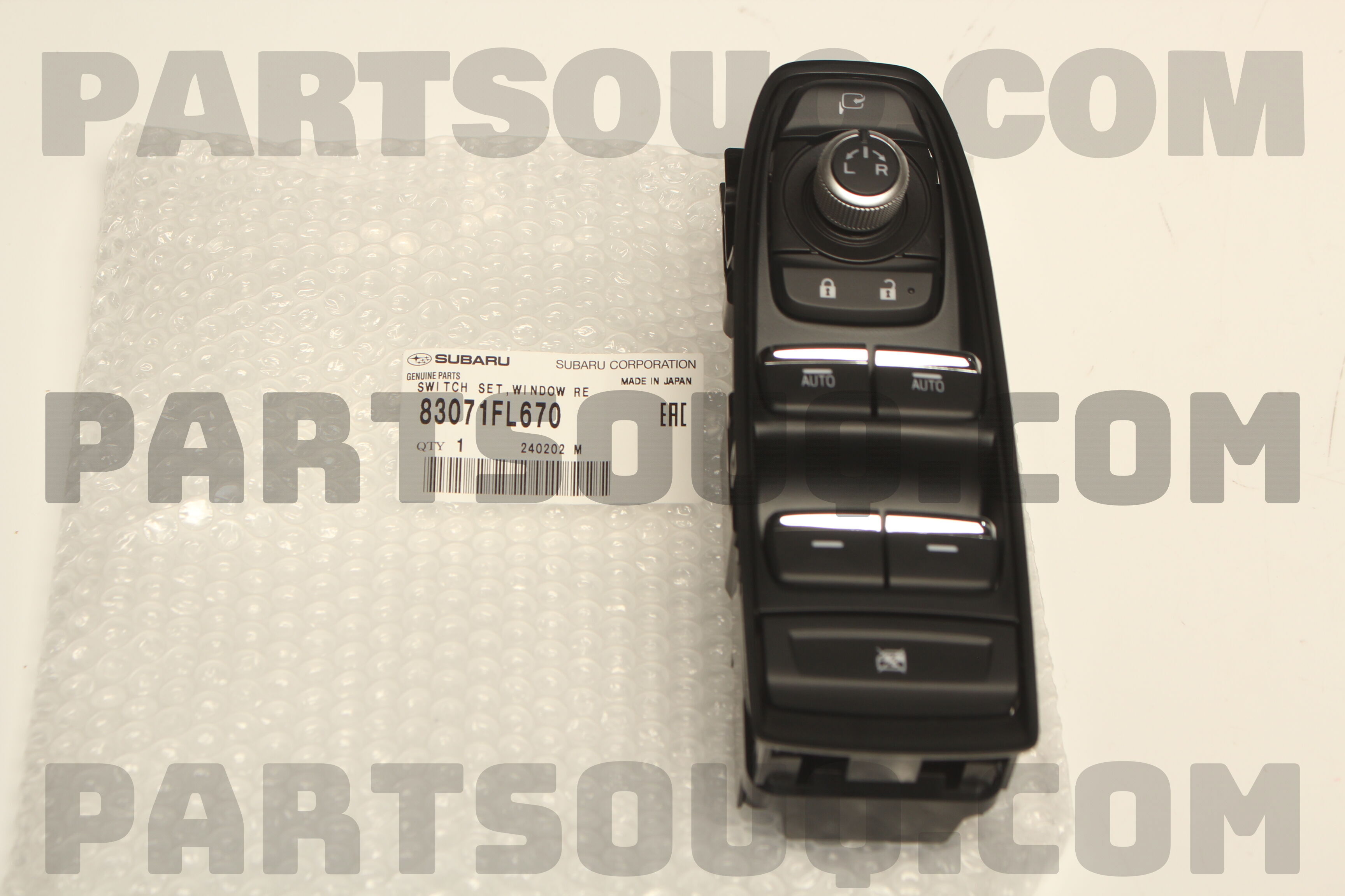 SW ASSY P W 83071FL670 | Subaru Parts | PartSouq