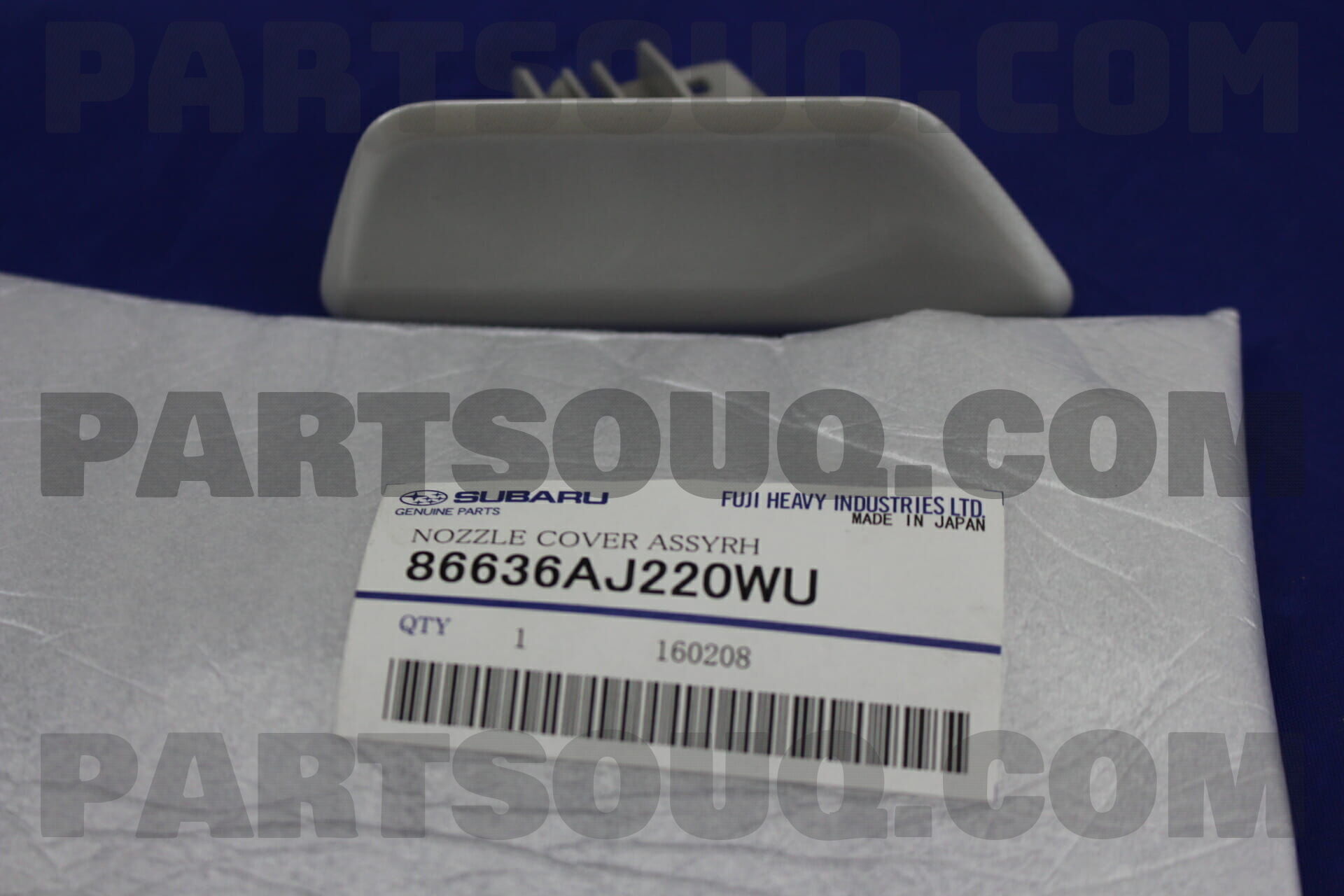 NOZZLE COVER ASSYRH 86636AJ220WU | Subaru Parts | PartSouq