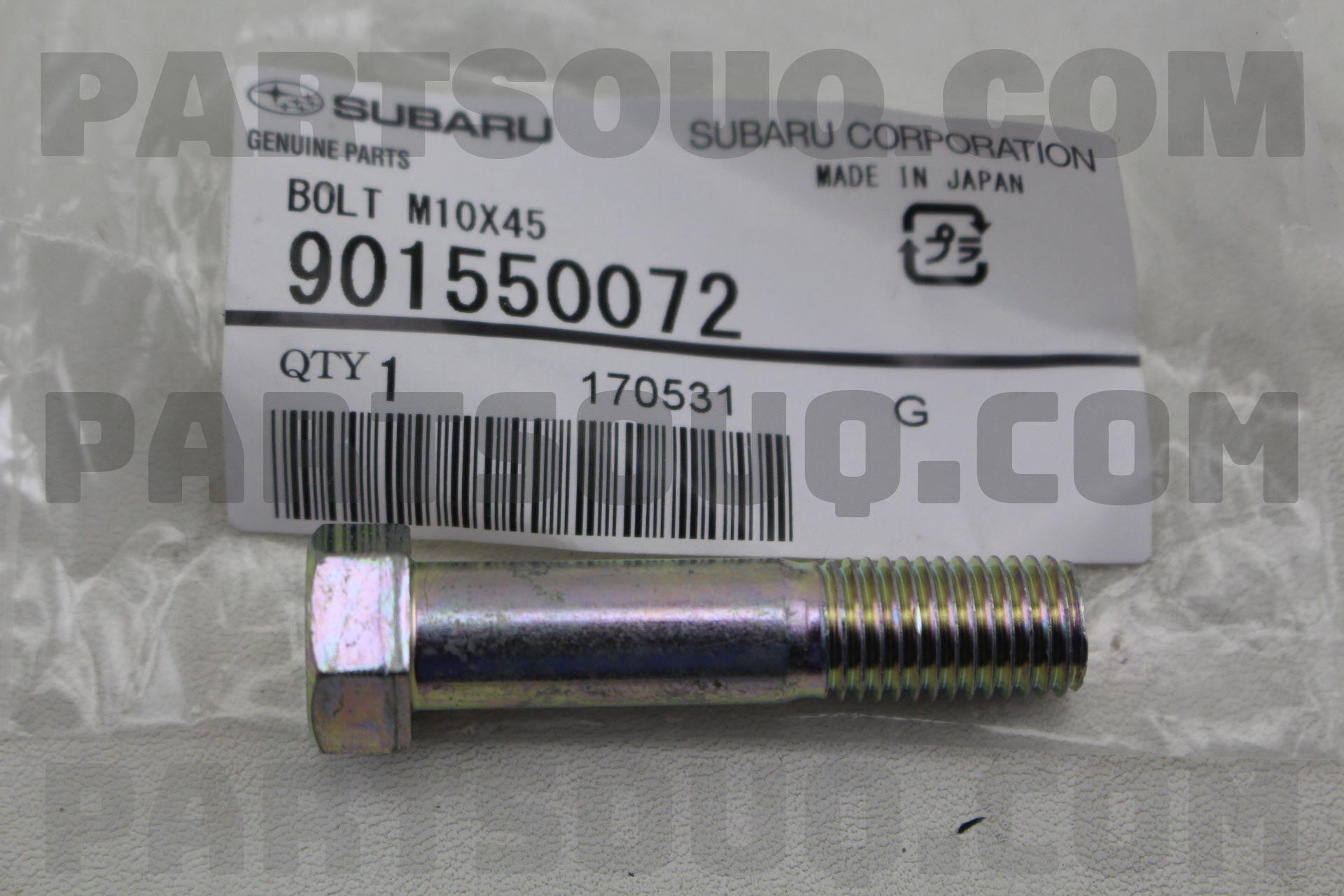 BOLT M10X45 901550072 | Subaru Parts | PartSouq