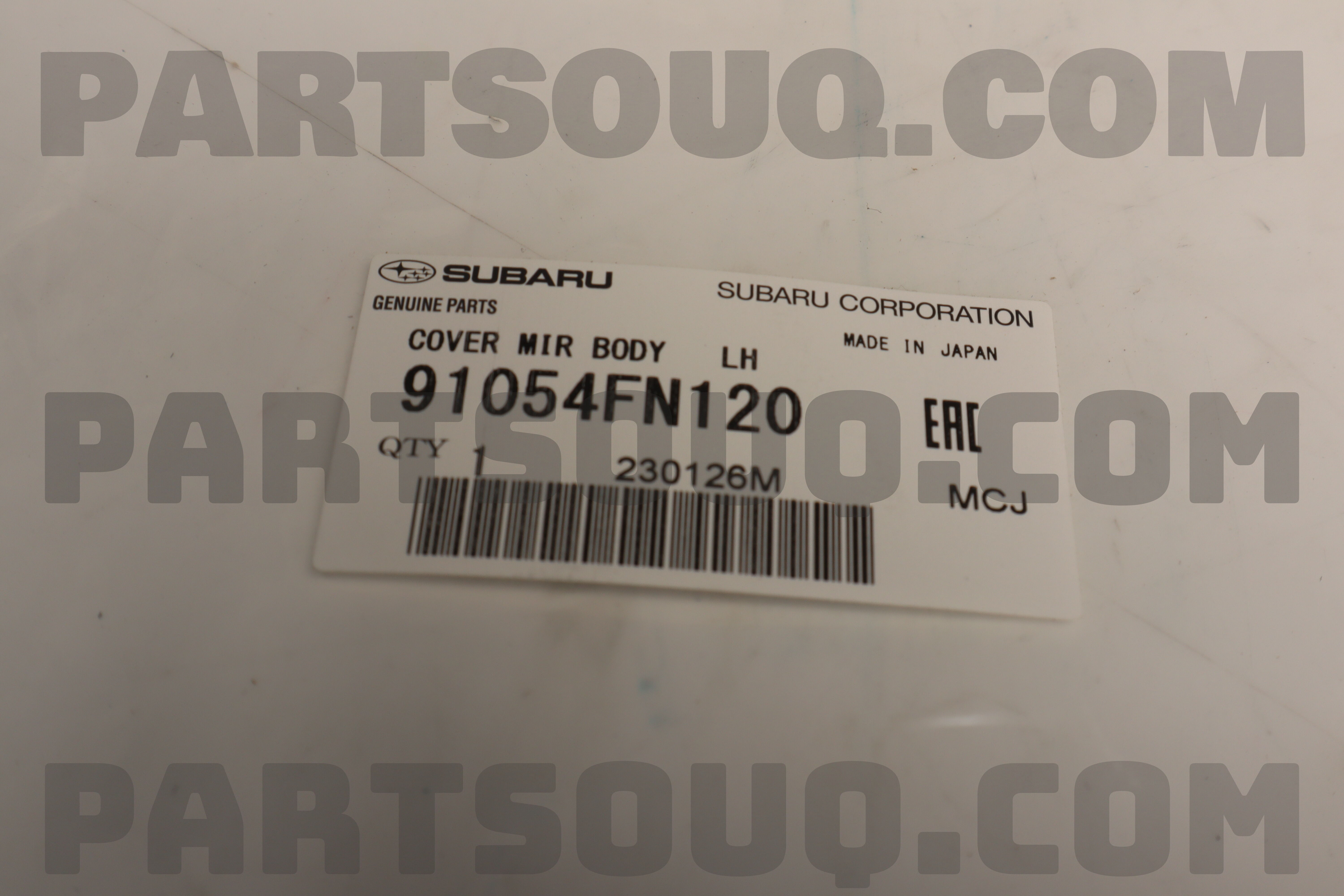 COVER MIR BODY LH 91054FN120 | Subaru Parts | PartSouq