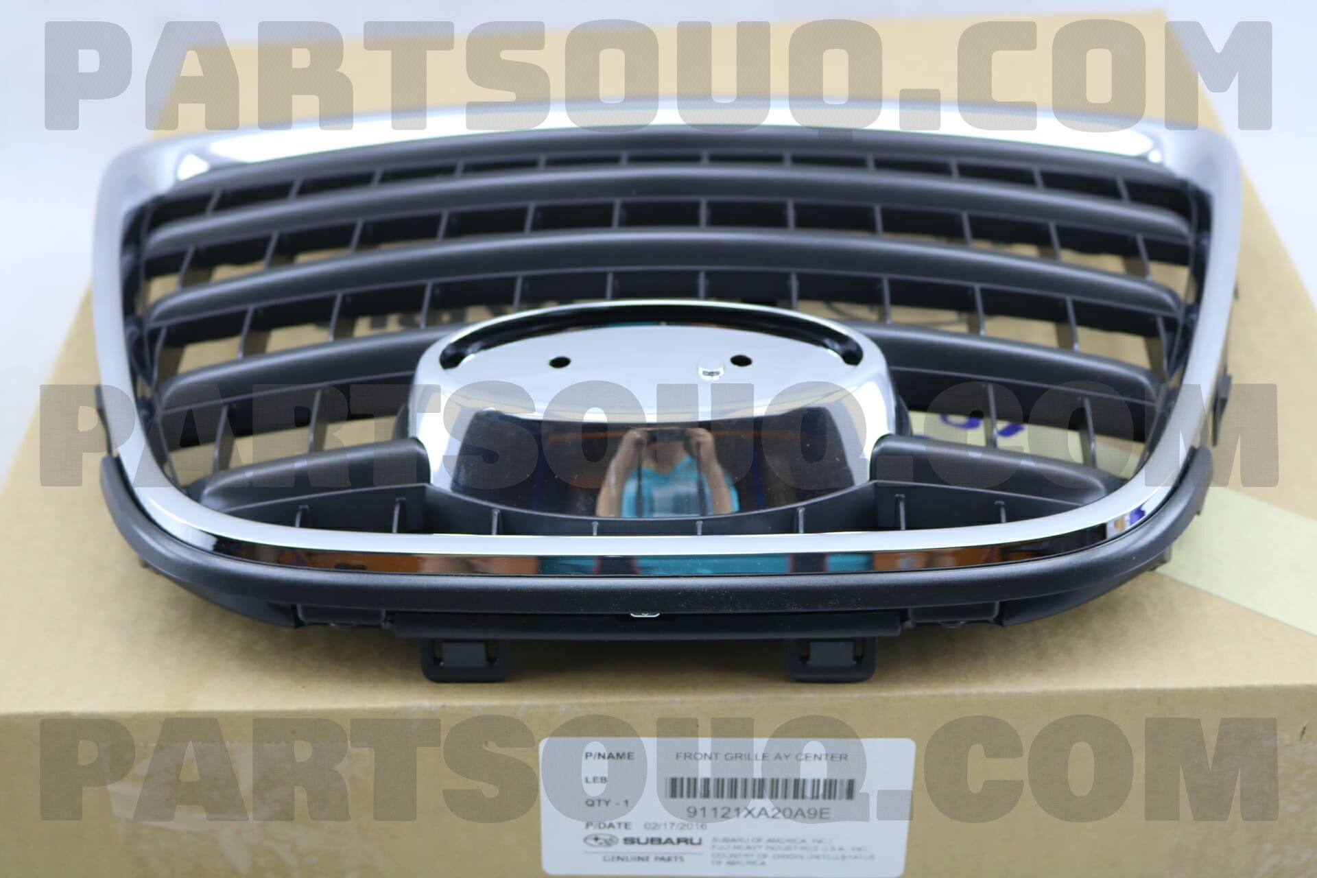 GRILLE ASSY F CTR 91121XA20A | Subaru Parts | PartSouq