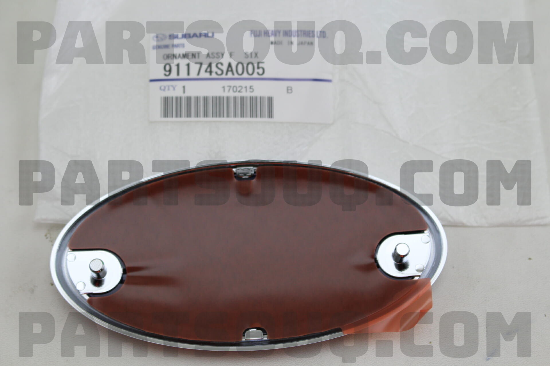ORNAMENT ASSY F SIX 91174SA005 | Subaru Parts | PartSouq