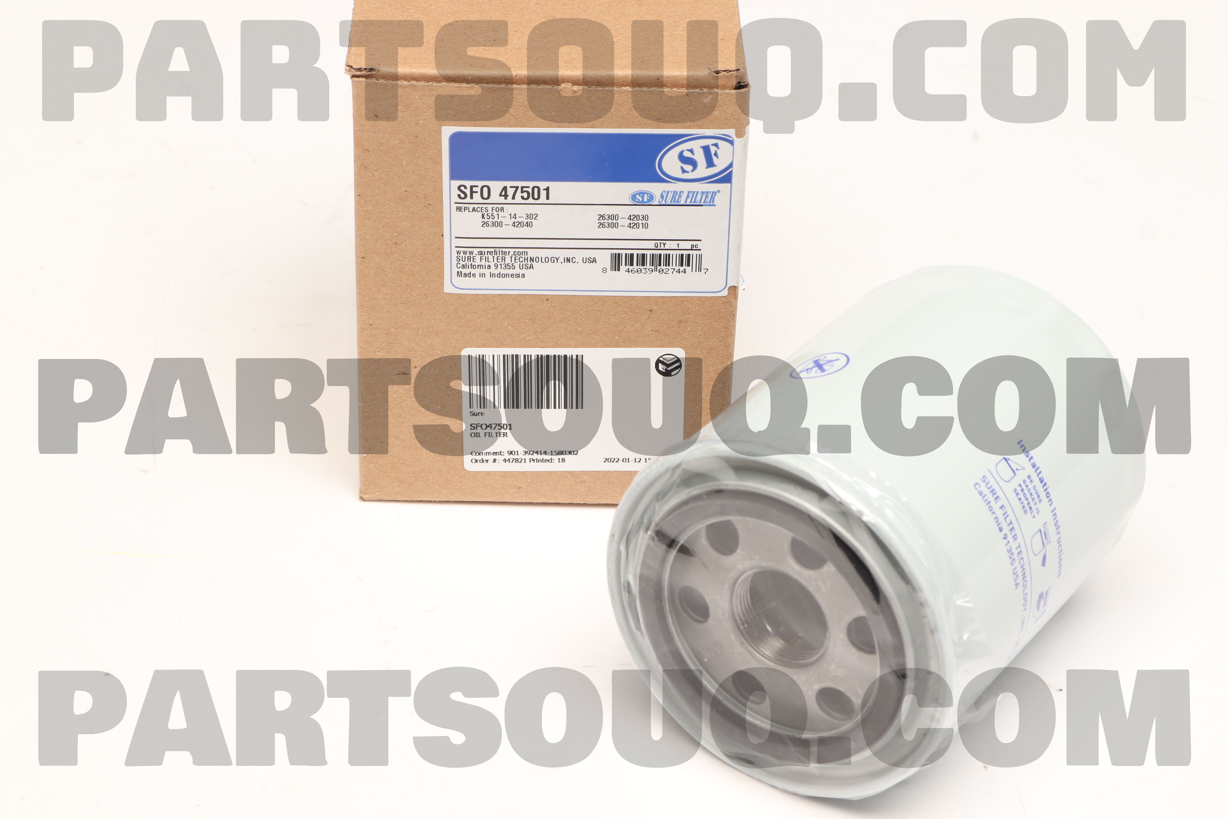 FILTER ASSY-ENGINE OIL 263304X000 | Hyundai / KIA Parts | PartSouq