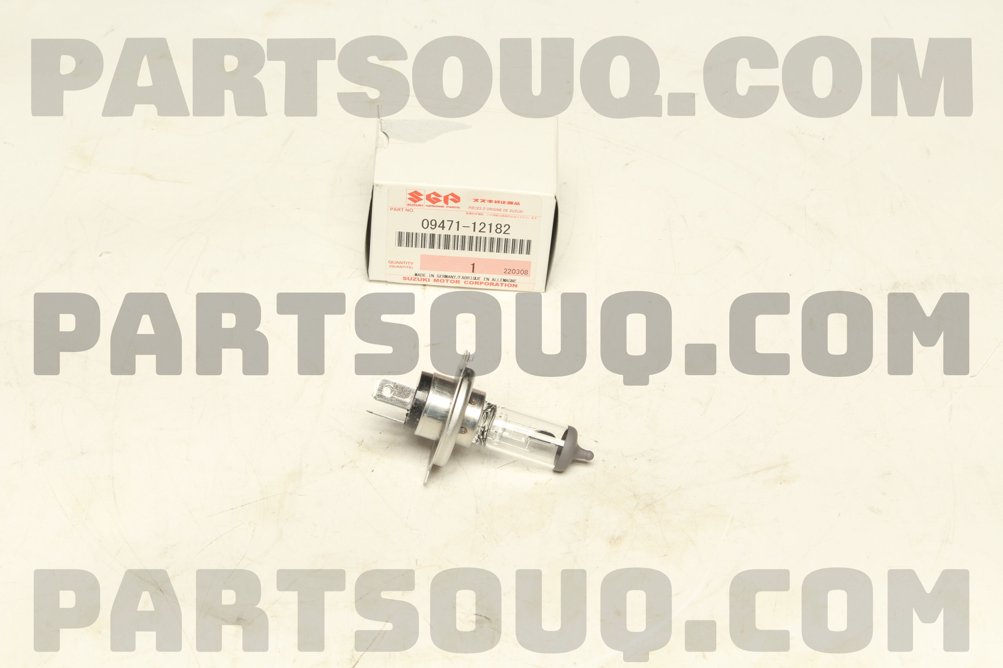 BULB (12V, 60/55W, H4) 0947112182 | Suzuki Parts | PartSouq