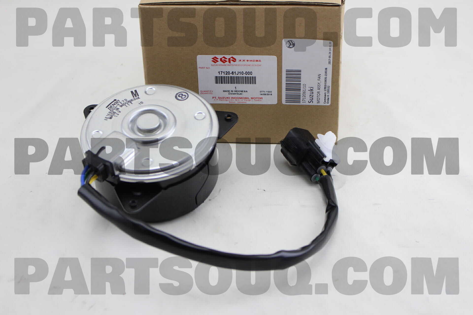 MOTOR ASSY FAN AE263500-5800 1712061J11 | Suzuki Parts | PartSouq