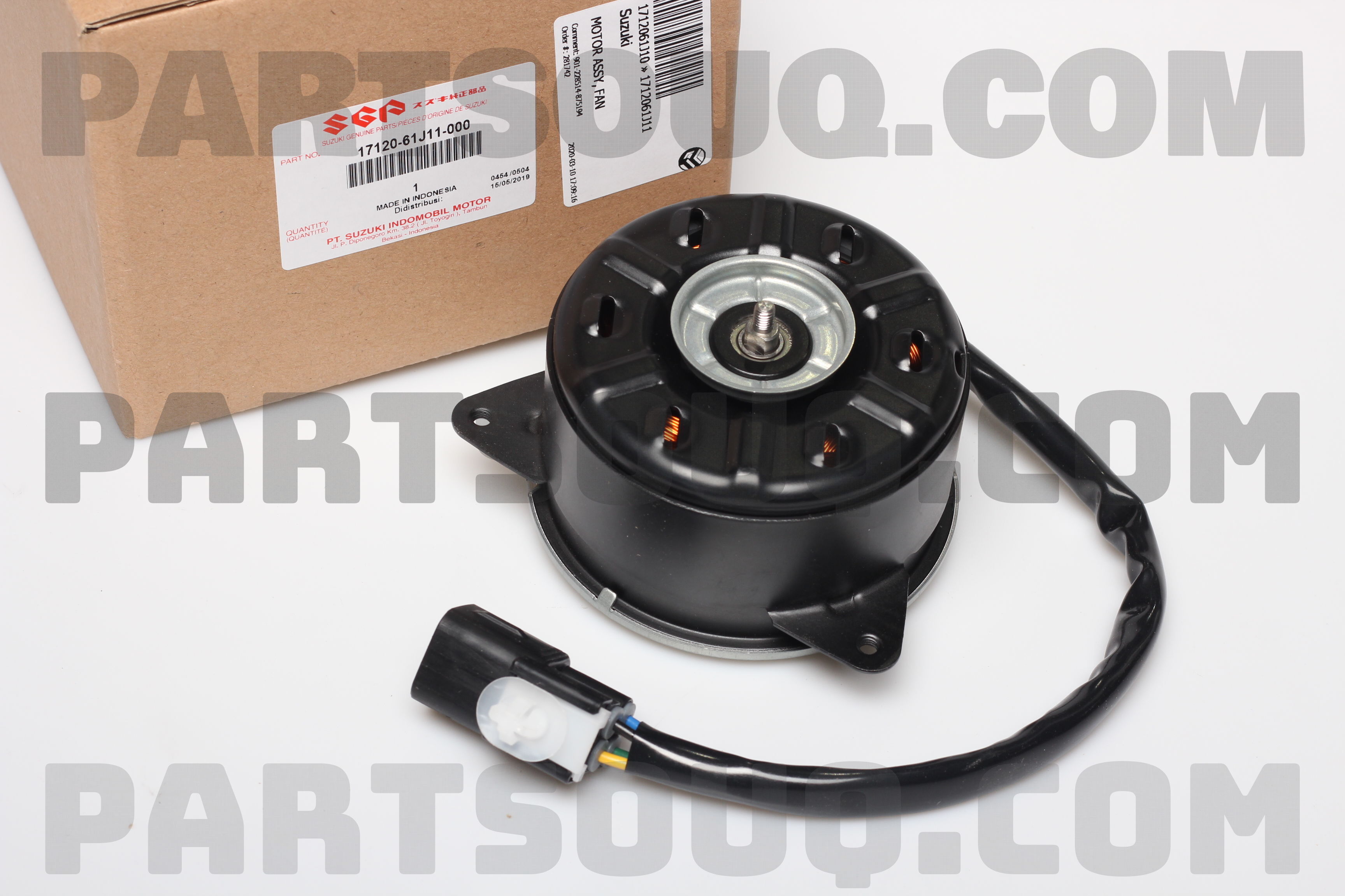 MOTOR ASSY FAN AE263500-5800 1712061J11 | Suzuki Parts | PartSouq