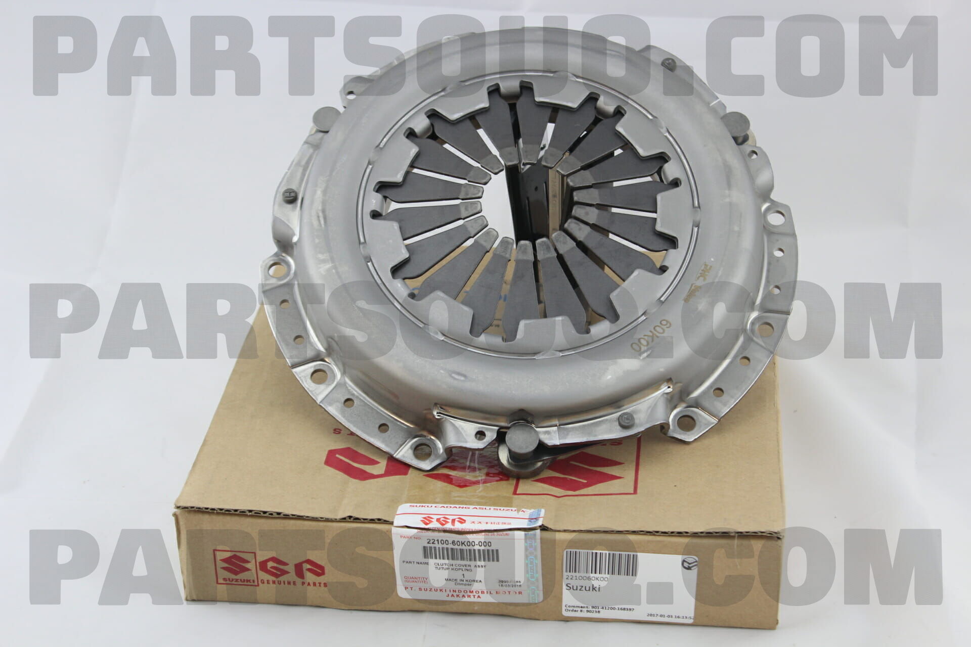 COVER ASSY, CLUTCH 2210060K00 | Suzuki Parts | PartSouq