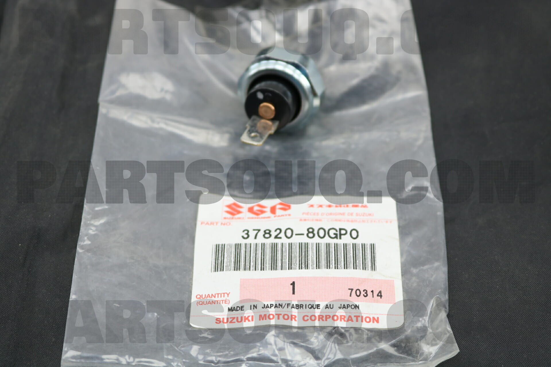 SWITCH ASSY OIL PRESS 3782080GP0 | Suzuki Parts | PartSouq