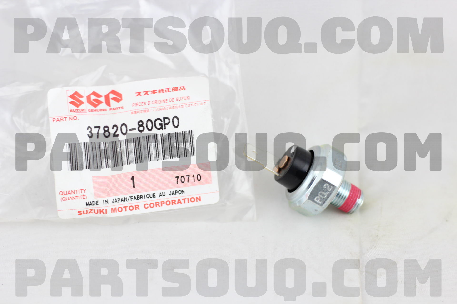 SWITCH ASSY OIL PRESS 3782080GP0 | Suzuki Parts | PartSouq