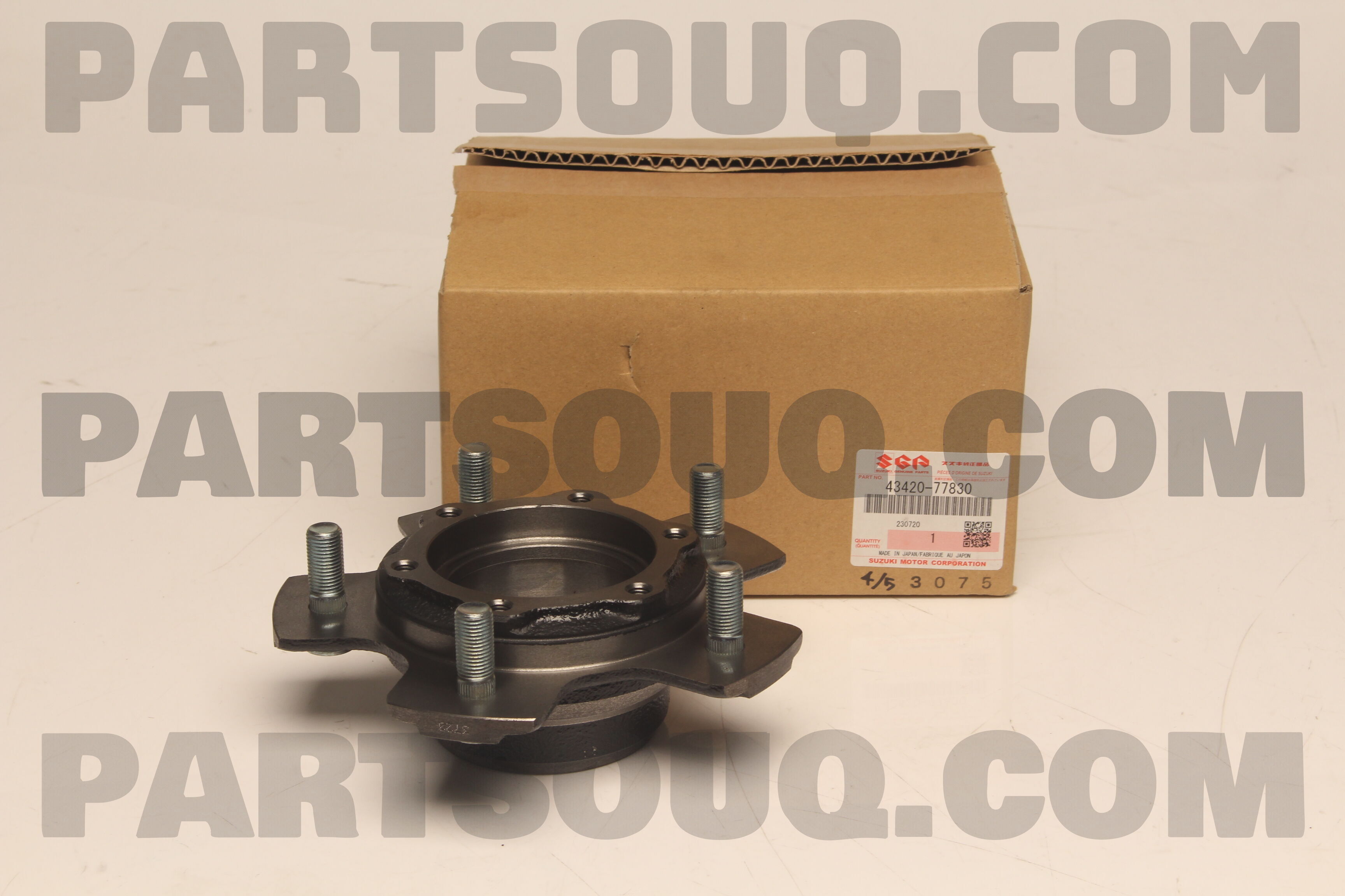 HUB SET, FRONT WHEEL 4342076840 | Suzuki Parts | PartSouq