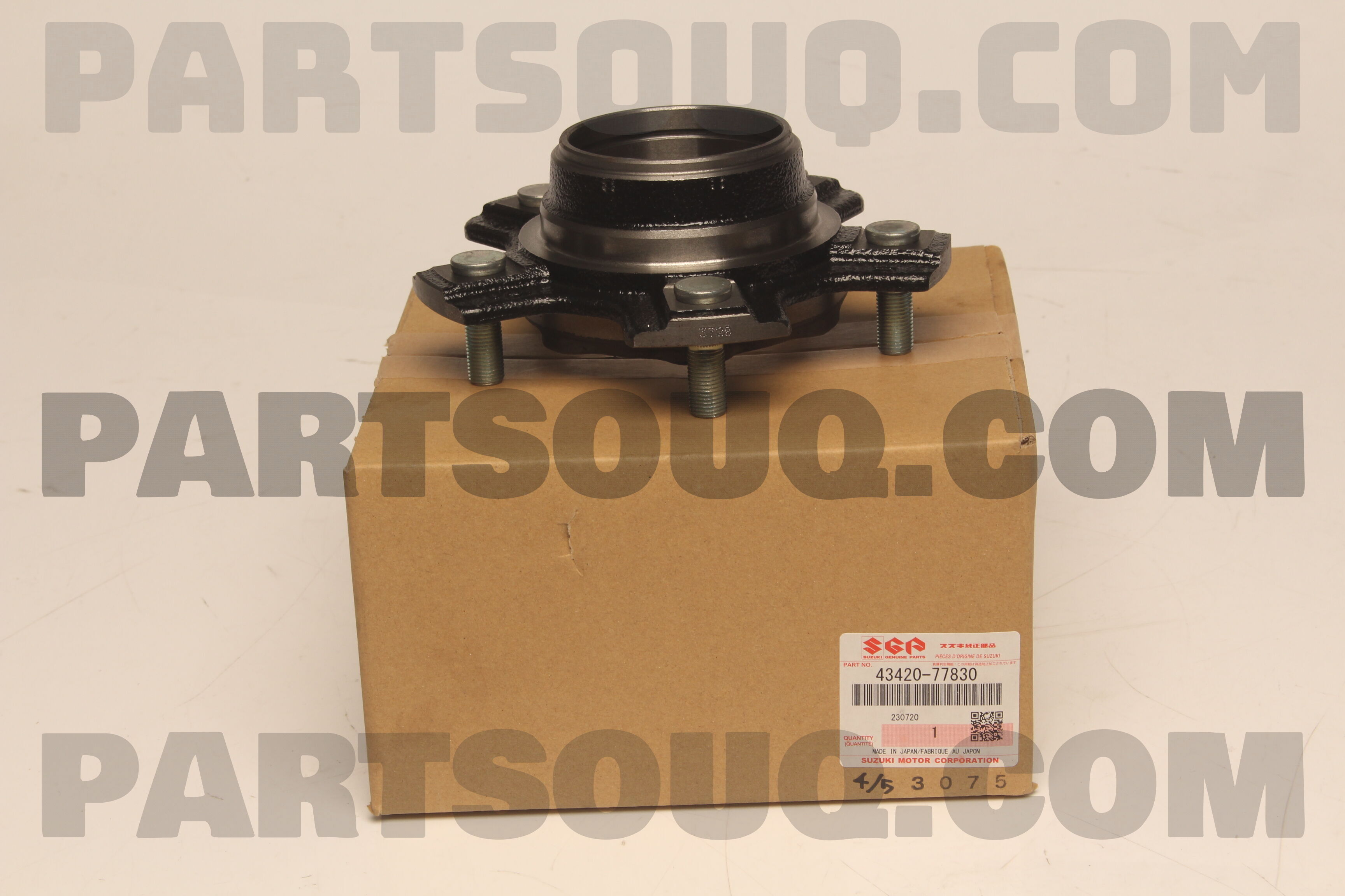 HUB SET, FRONT WHEEL 4342076840 | Suzuki Parts | PartSouq