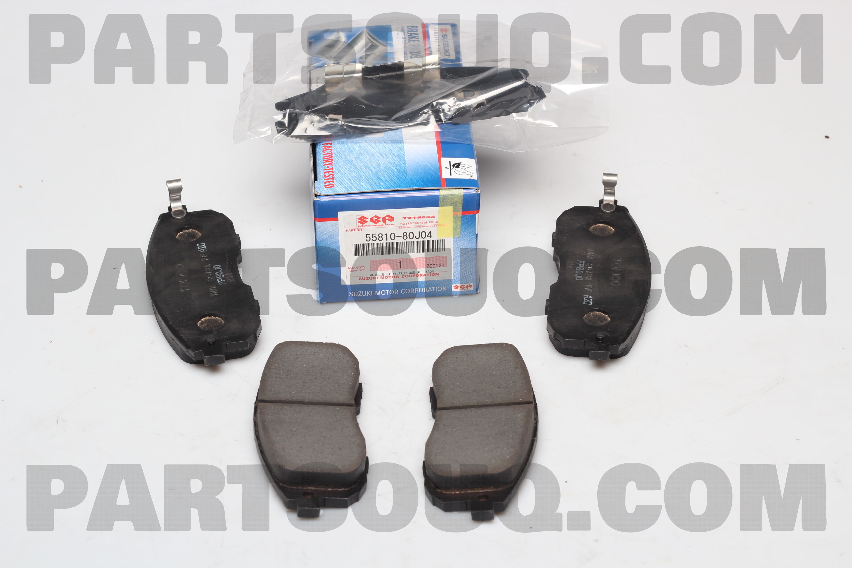 PAD SET DISC BRAKE 5581080J04 | Suzuki Parts | PartSouq