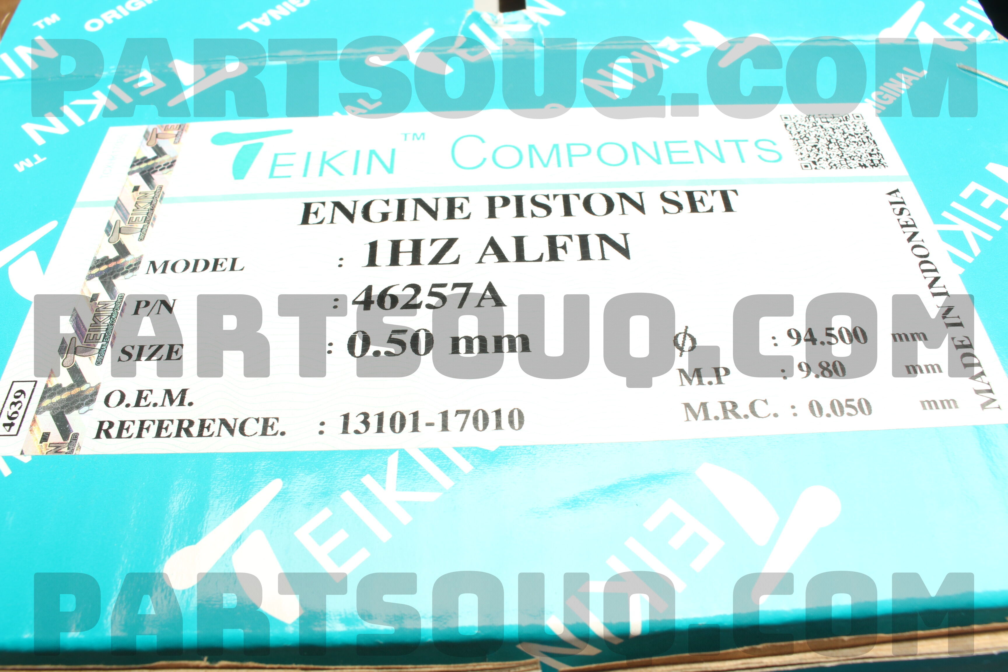 PISTON SET 050 1HZ ALFIN (SET OF 1) 46257A0050 | TEIKIN Parts | PartSouq