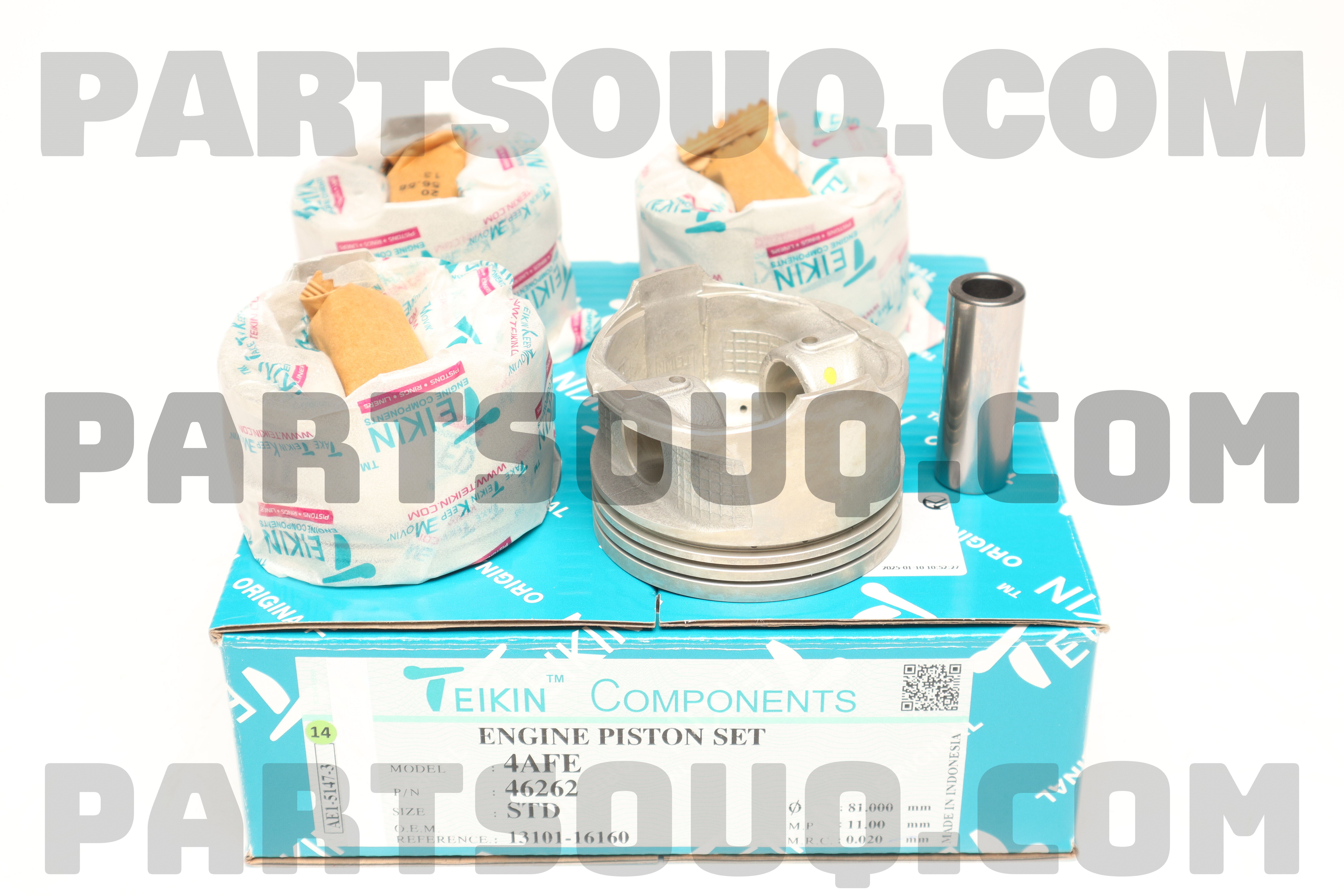 PISTON SET STD 4AFE (SET OF 1) 46262STD | TEIKIN Parts | PartSouq