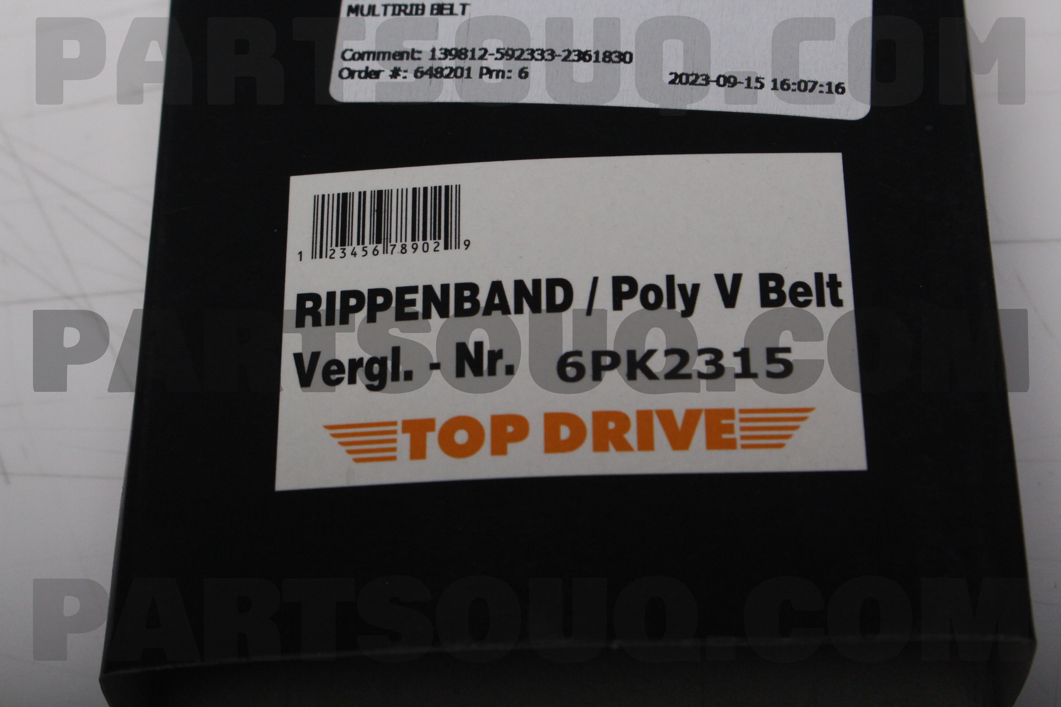 MULTIRIB BELT 0119979692 | Contitech Parts | PartSouq