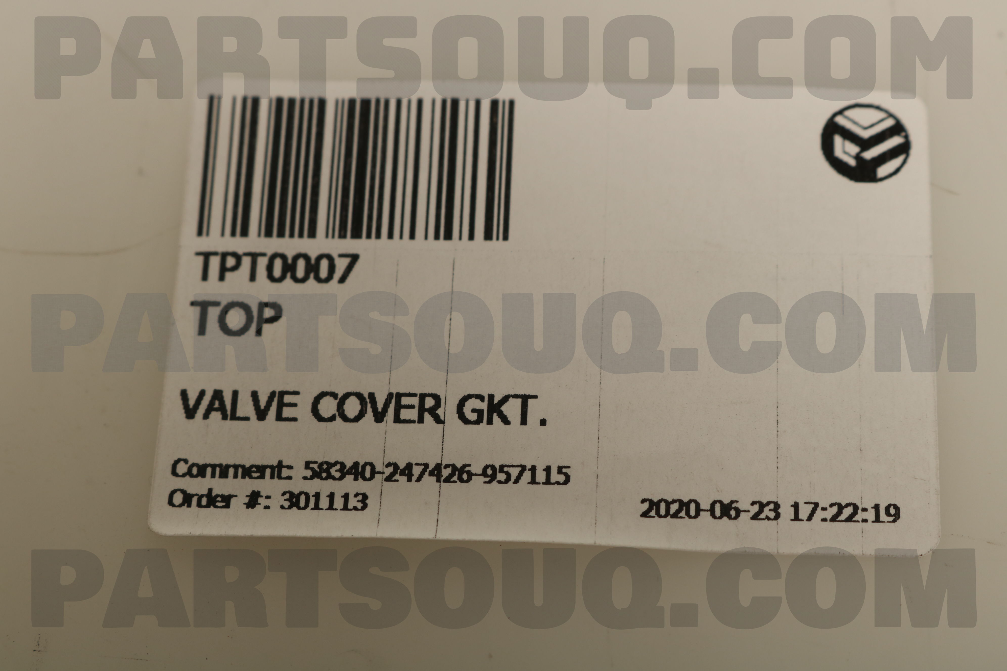 GASKET, CYLINDER HEAD COVER 1121321011 | Toyota Parts | PartSouq