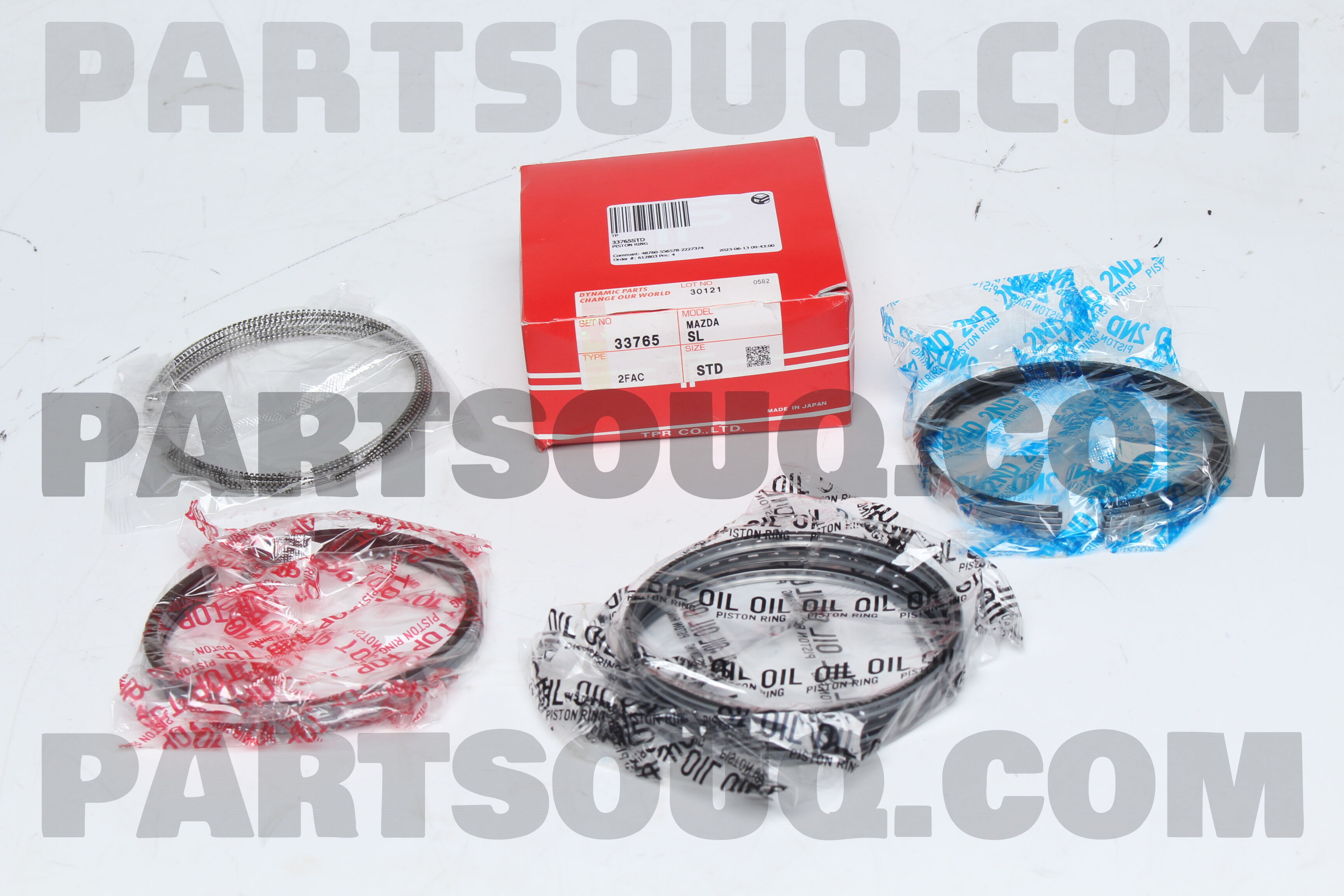 PISTON RING 337652FACSTD | TP Parts | PartSouq