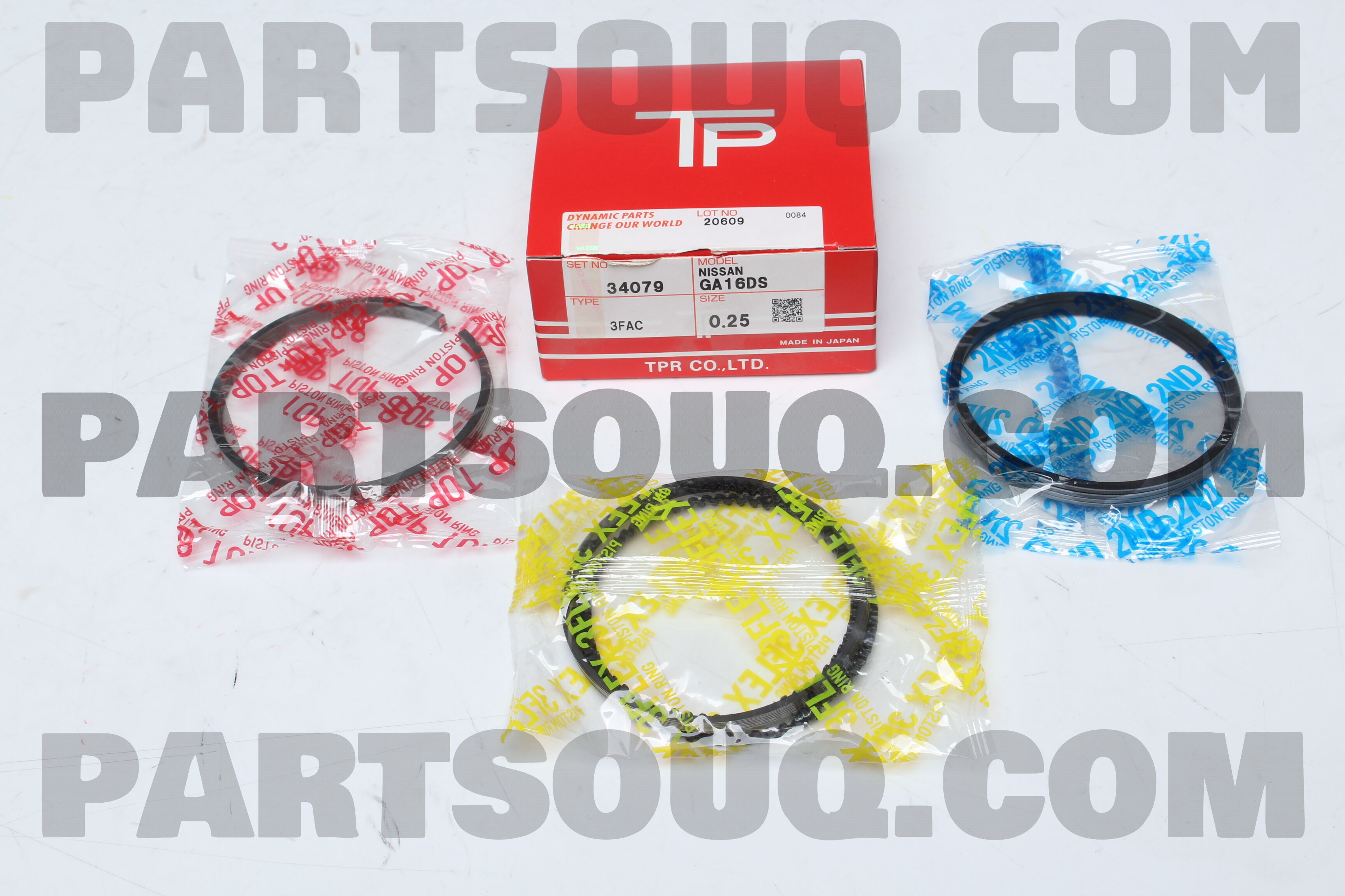 RING SET-PISTON 1203394M02 | Nissan Parts | PartSouq