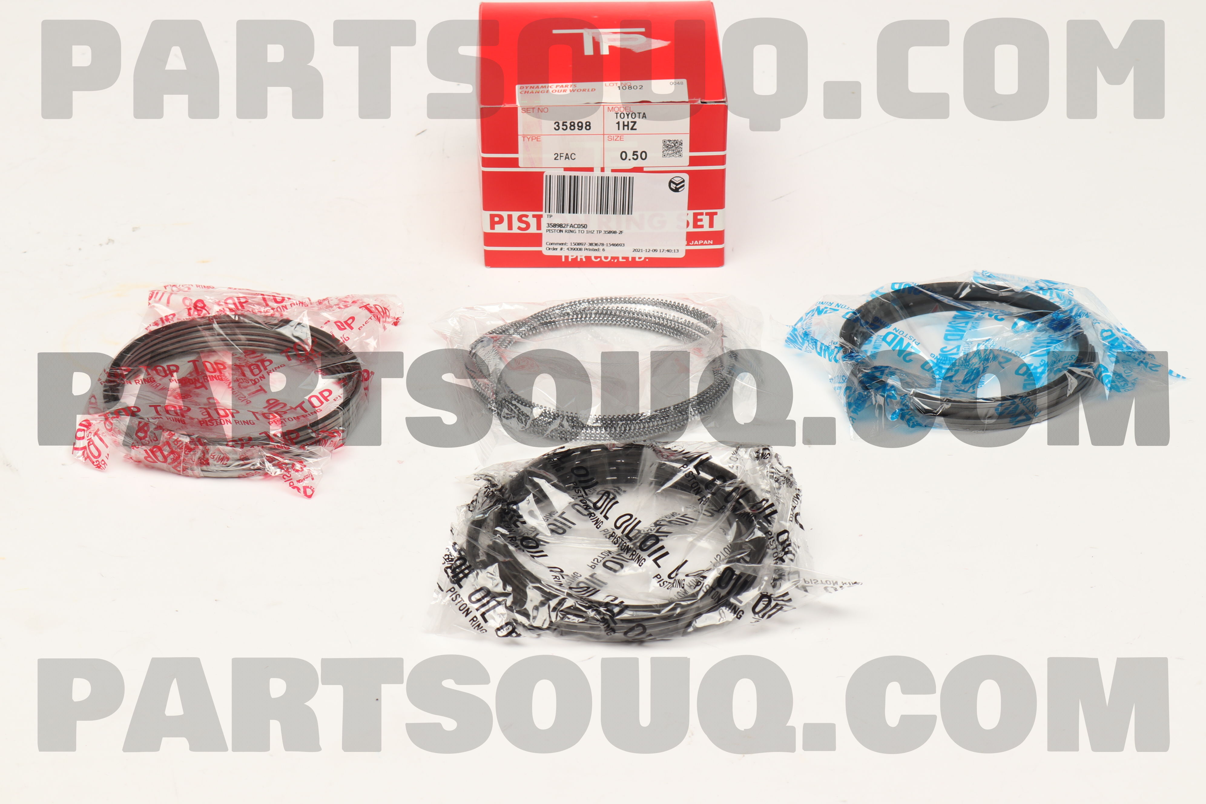 PISTON RING TO 1HZ TP 35898-2F 358982FAC050 | TP Parts | PartSouq