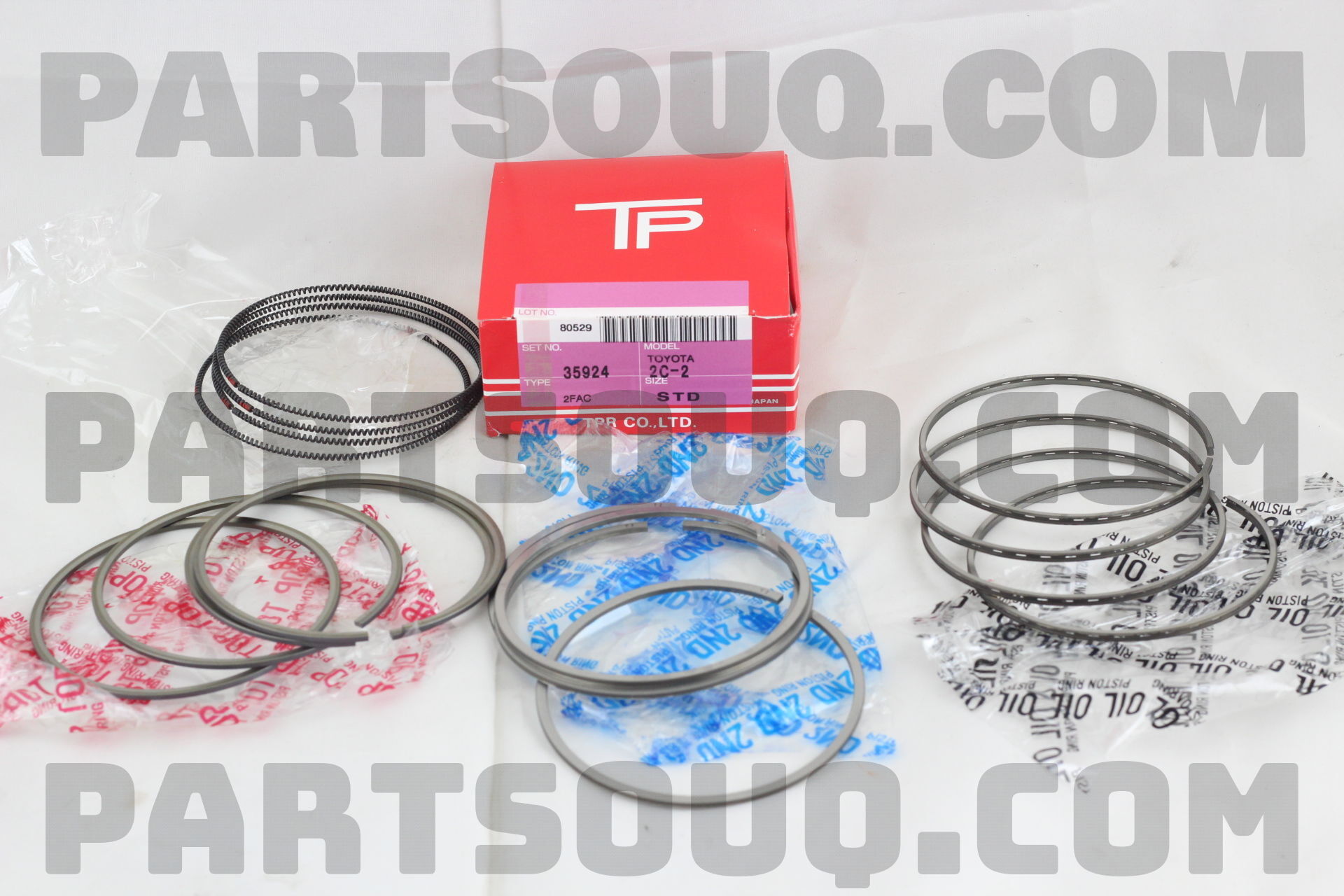 PISTON RING 359242FACSTD | TP Parts | PartSouq