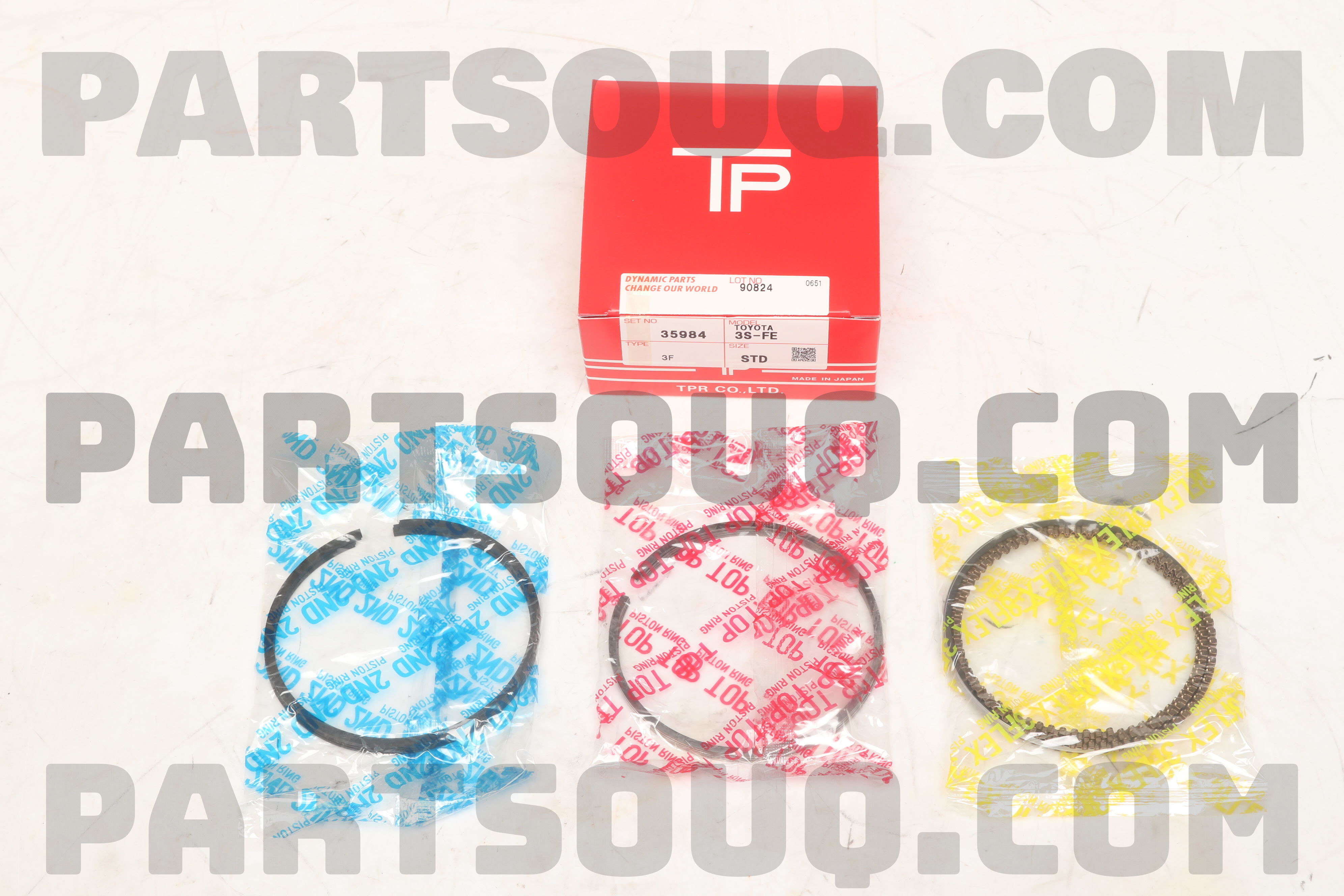 PISTON RING STD SET 1301174320 | NPR Parts | PartSouq