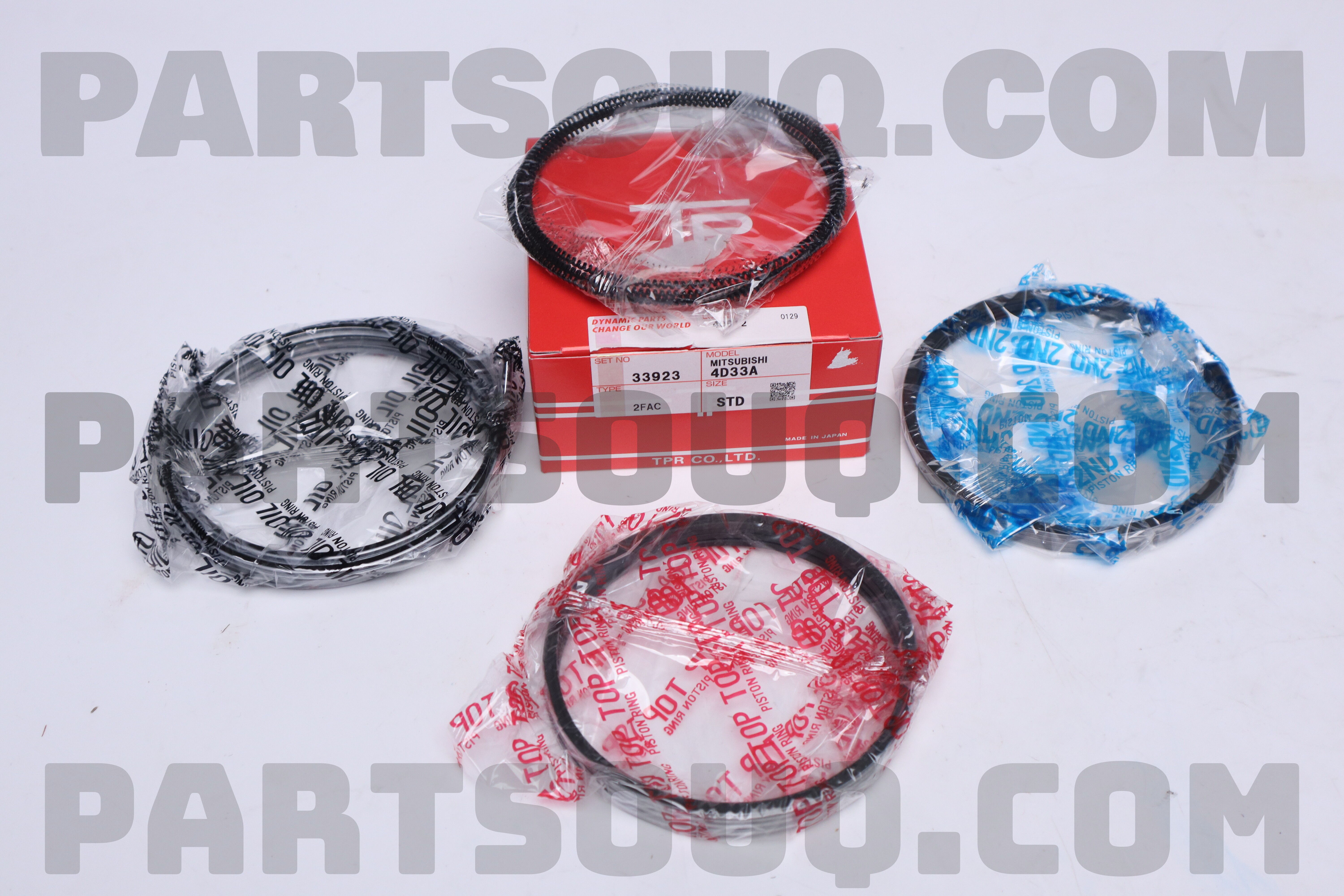 MT ; PISTON RING ; 4D33A ; 108MM 339232FACSTD | TP Parts | PartSouq
