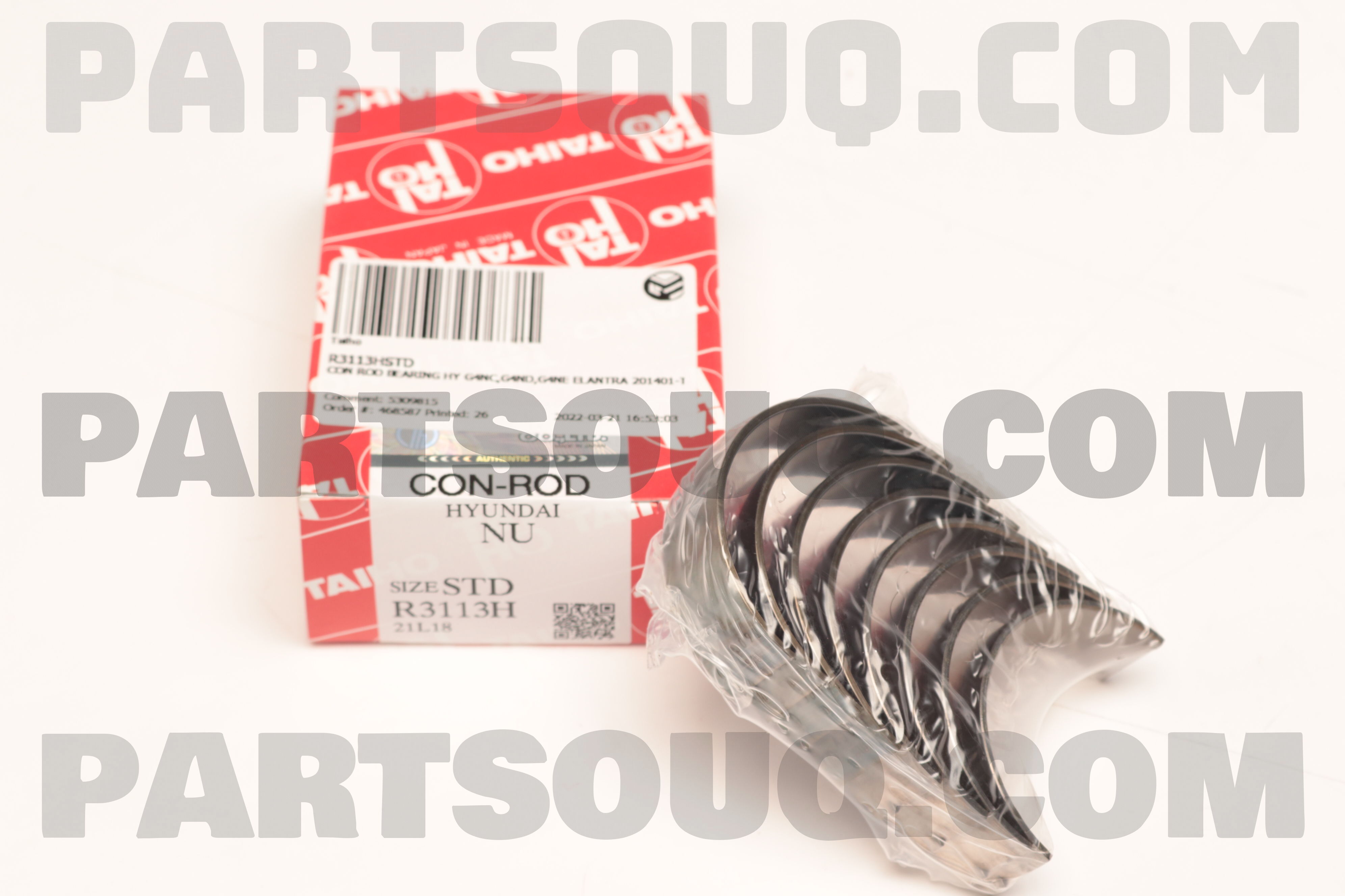 CON ROD BEARING HY G4NC,G4ND,G4NE ELANTRA 201401-TAIHO R3113HSTD ...