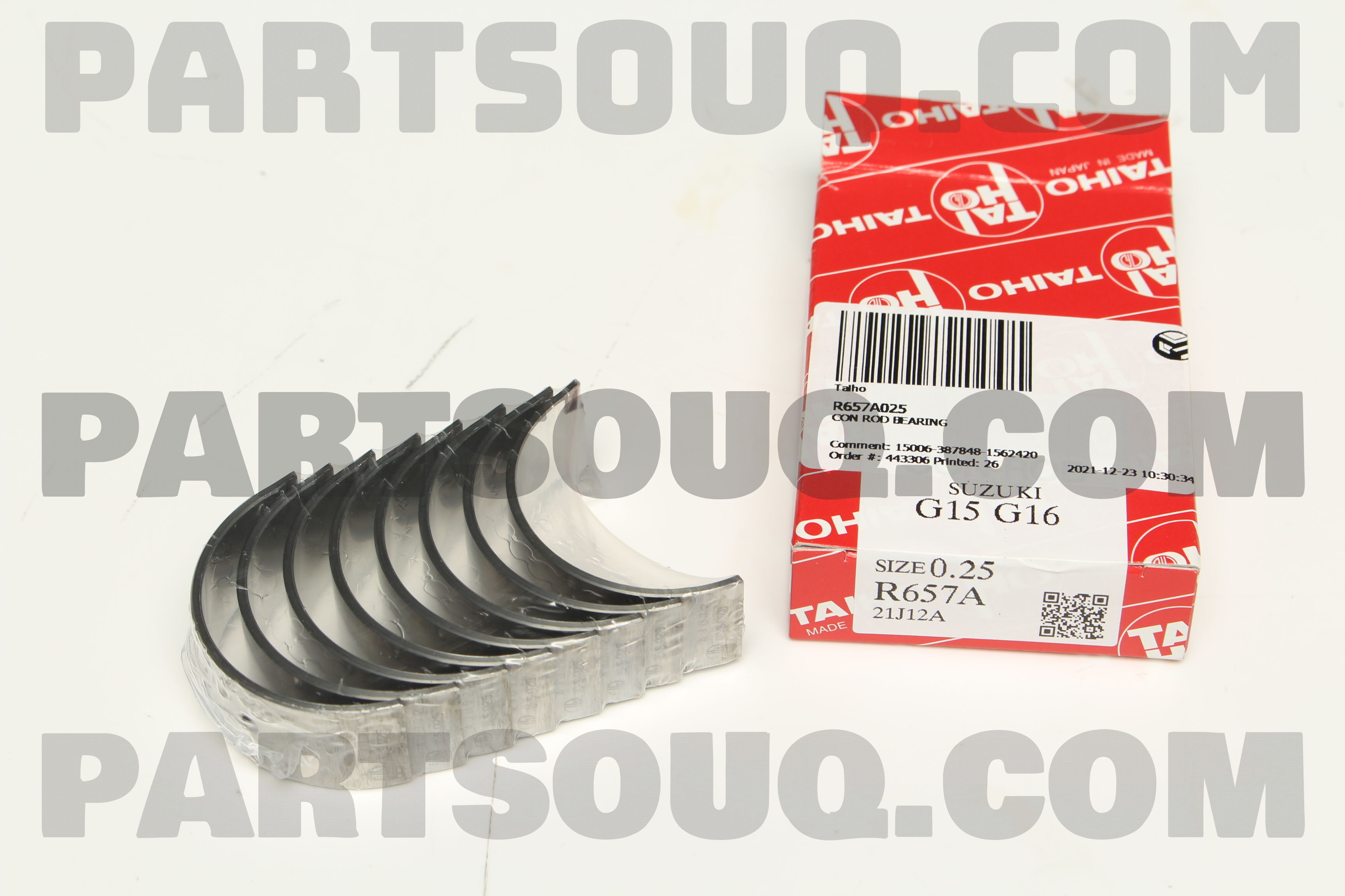 CONNECTING ROD BEARING SUZ G15,G16 ESCUDO 198801- TAIHO R657A25 | Taiho ...