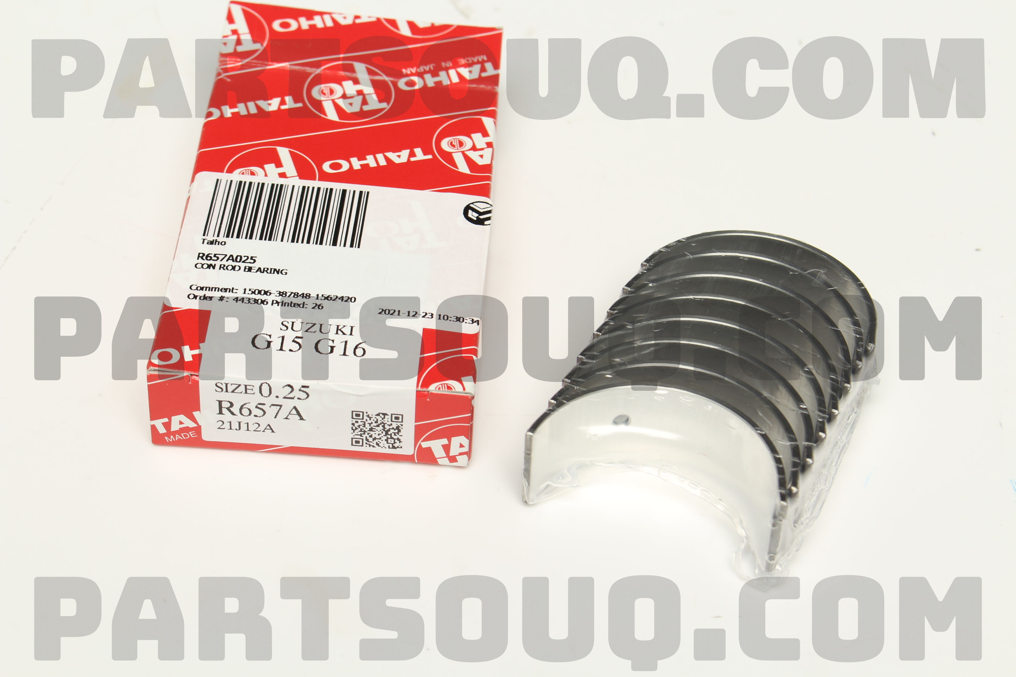 CONNECTING ROD BEARING SUZ G15,G16 ESCUDO 198801- TAIHO R657A25 | Taiho ...