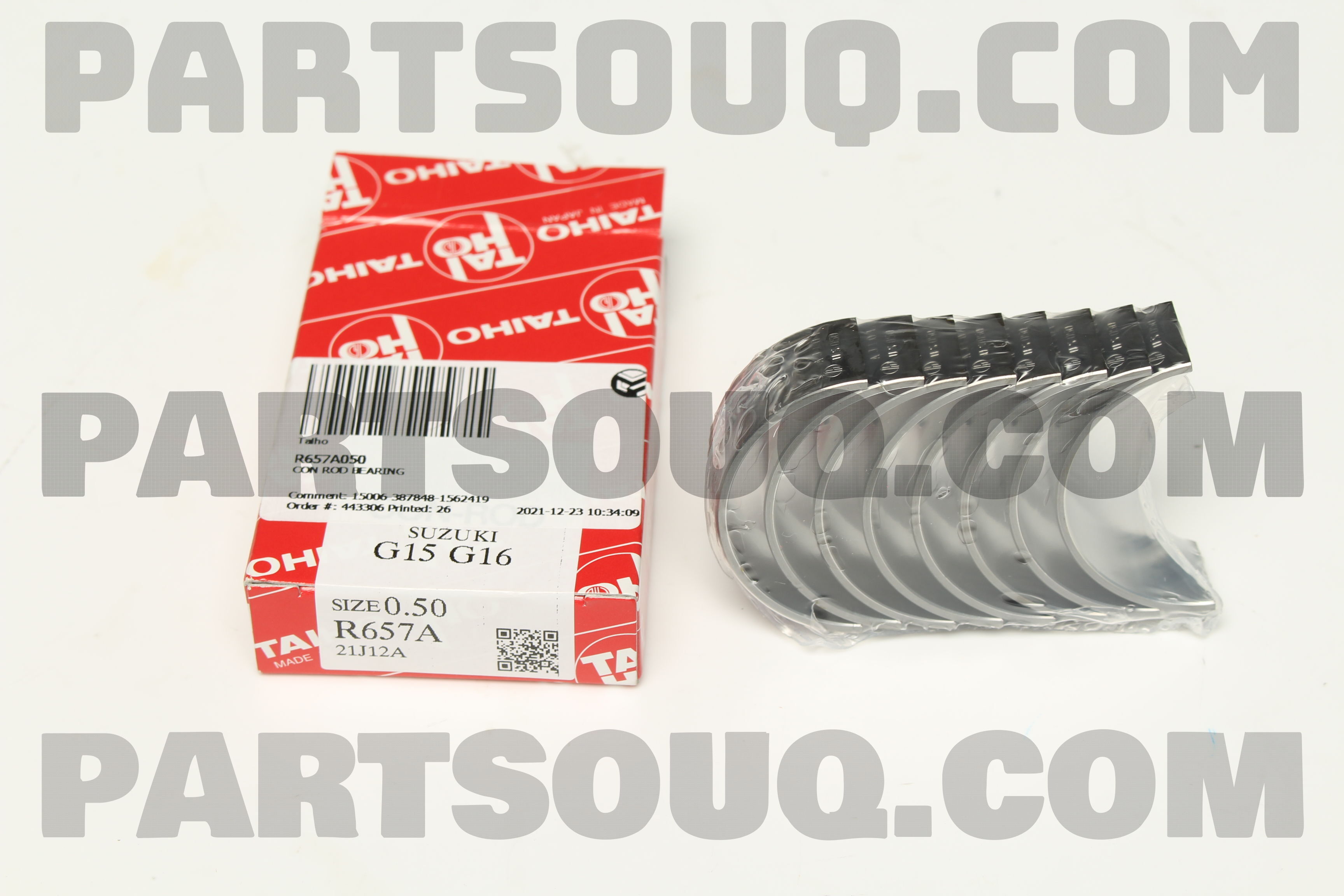 CONNECTING ROD BEARING SUZ G15,G16 ESCUDO 198801- TAIHO R657A50 | Taiho ...