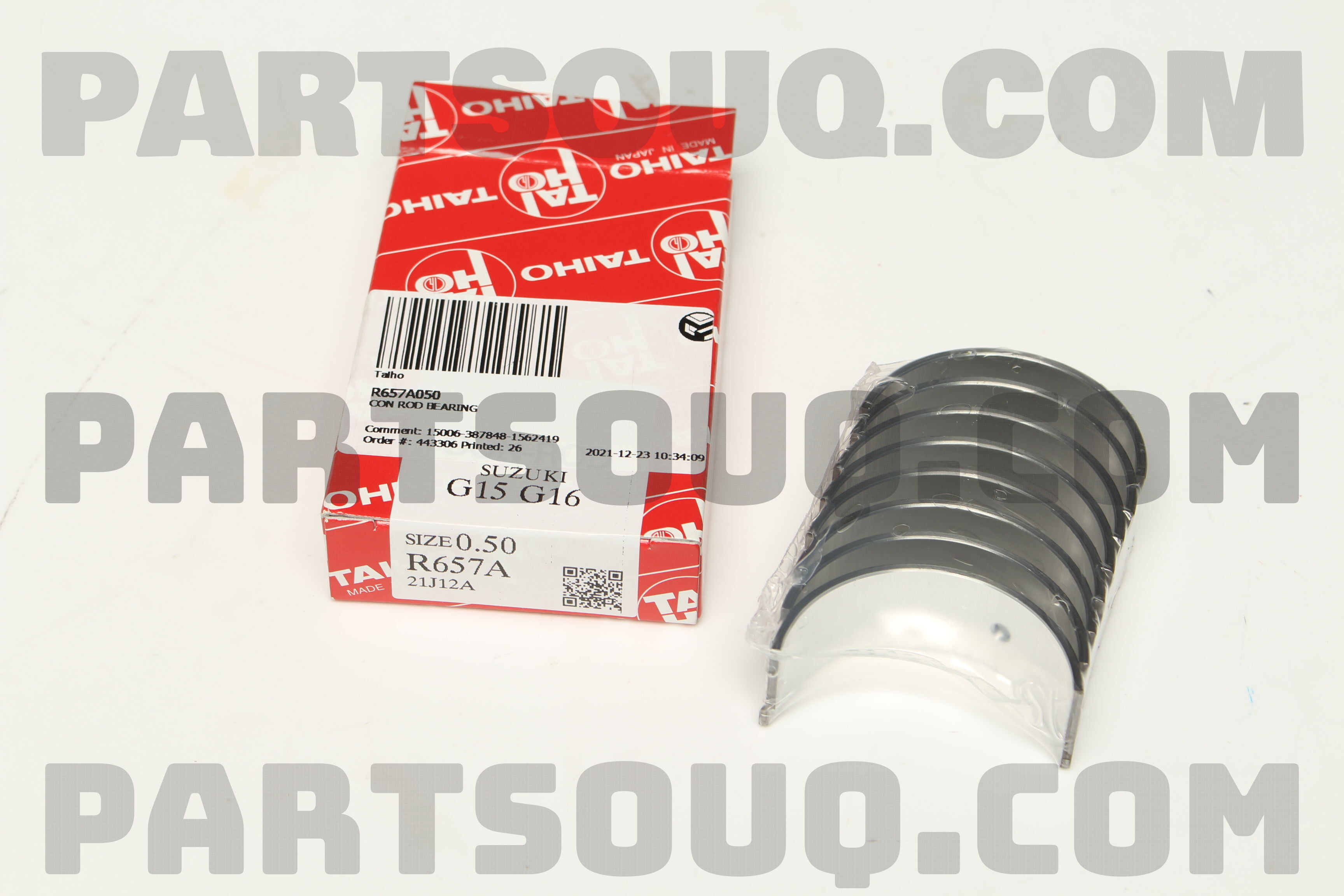 CONNECTING ROD BEARING SUZ G15,G16 ESCUDO 198801- TAIHO R657A50 | Taiho ...