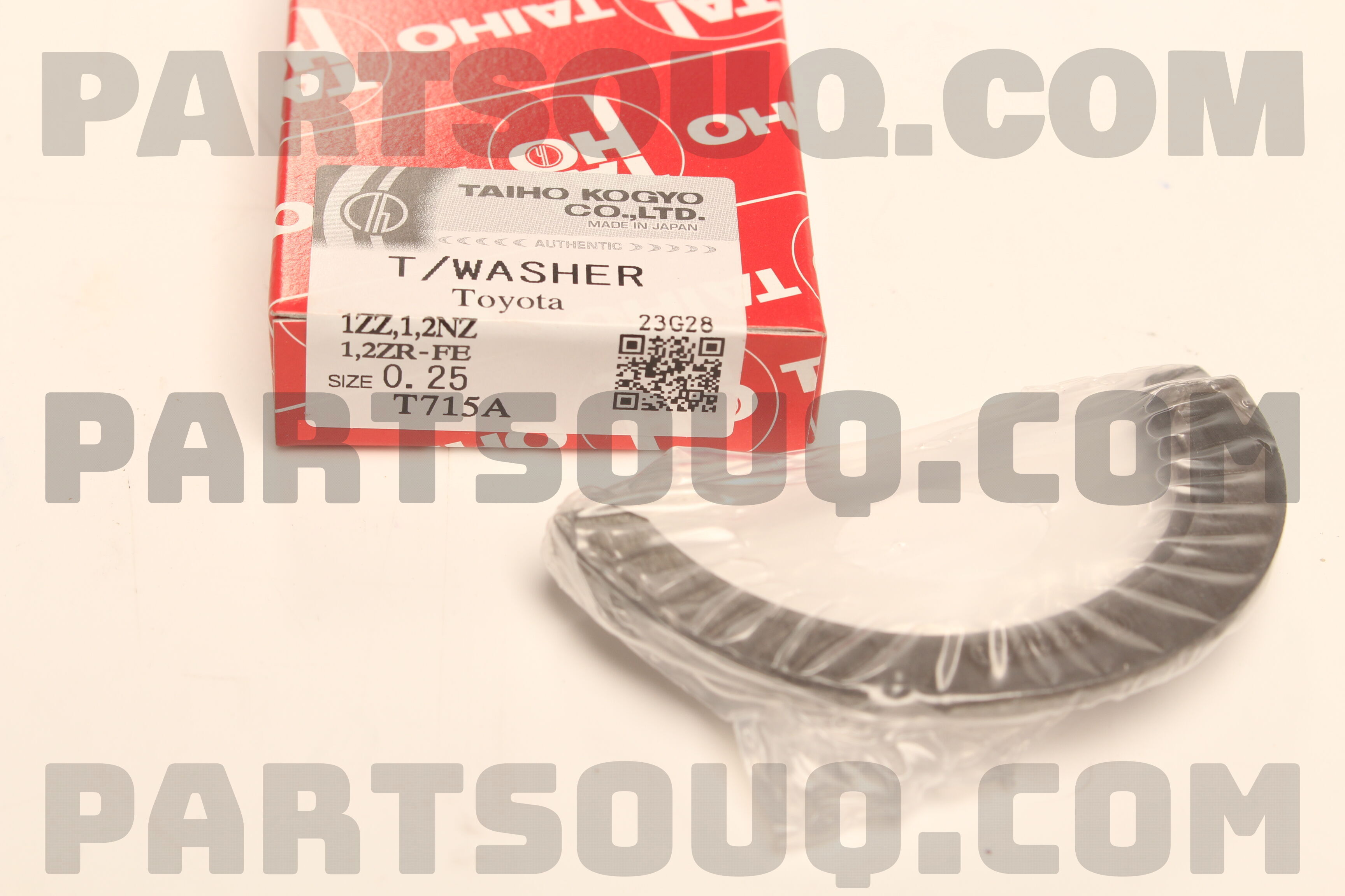 WASHER, CRANKSHAFT THRUST, UPPER 1179122020 | Toyota Parts | PartSouq